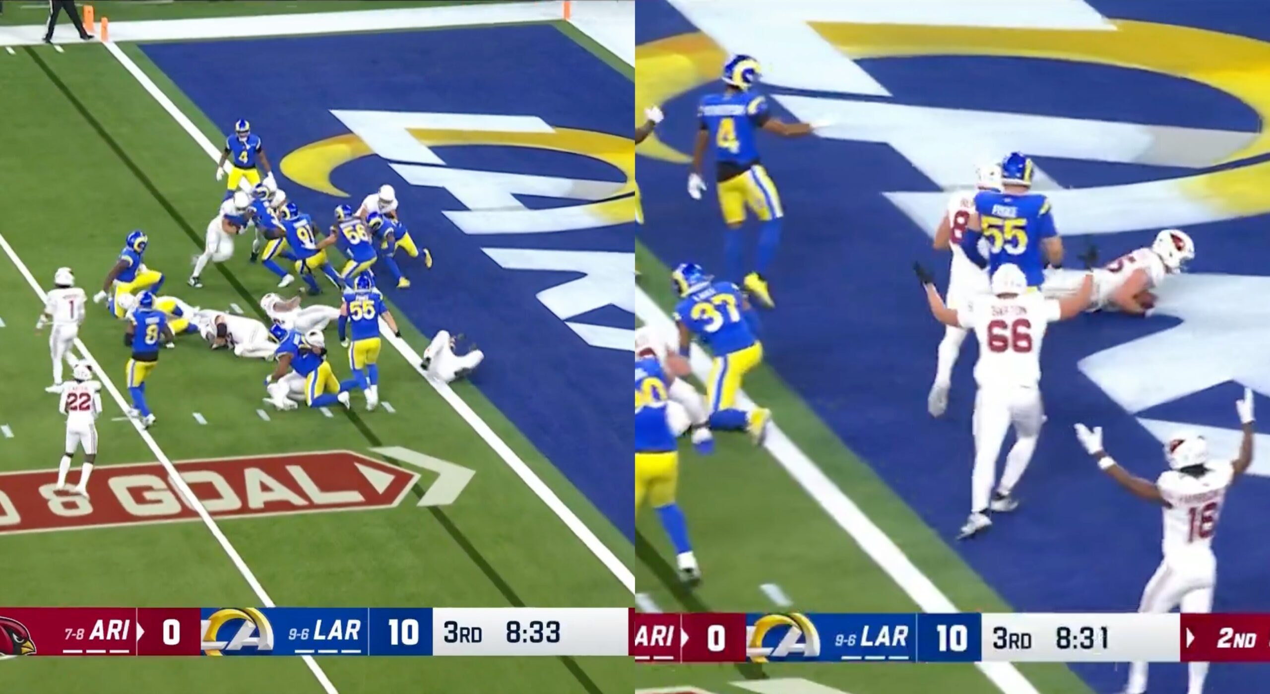 Cardinals TE Trey McBride Finally Scores His First Touchdown Of Season In Week 17 vs Rams ...