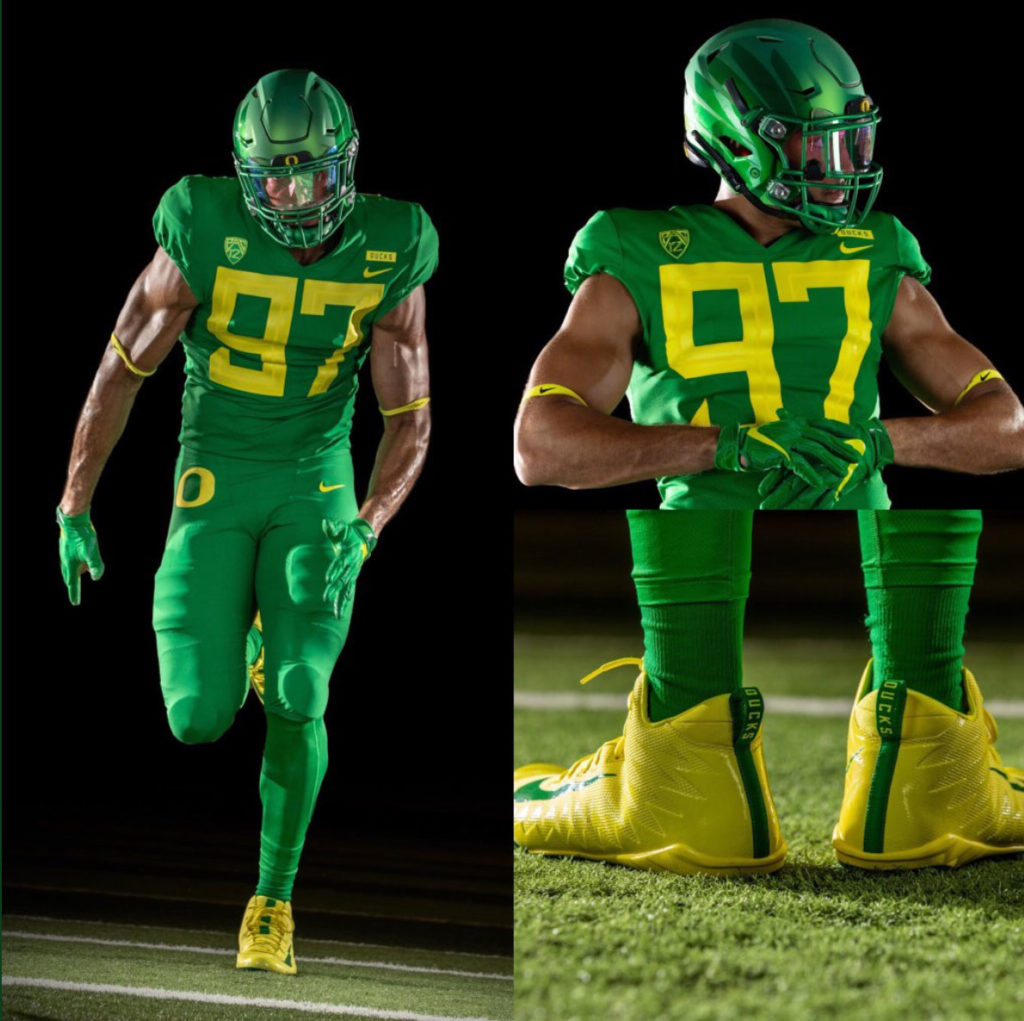 Oregon Football Unveils New Round Of Sick Uniforms For 2018-2019 Season ...