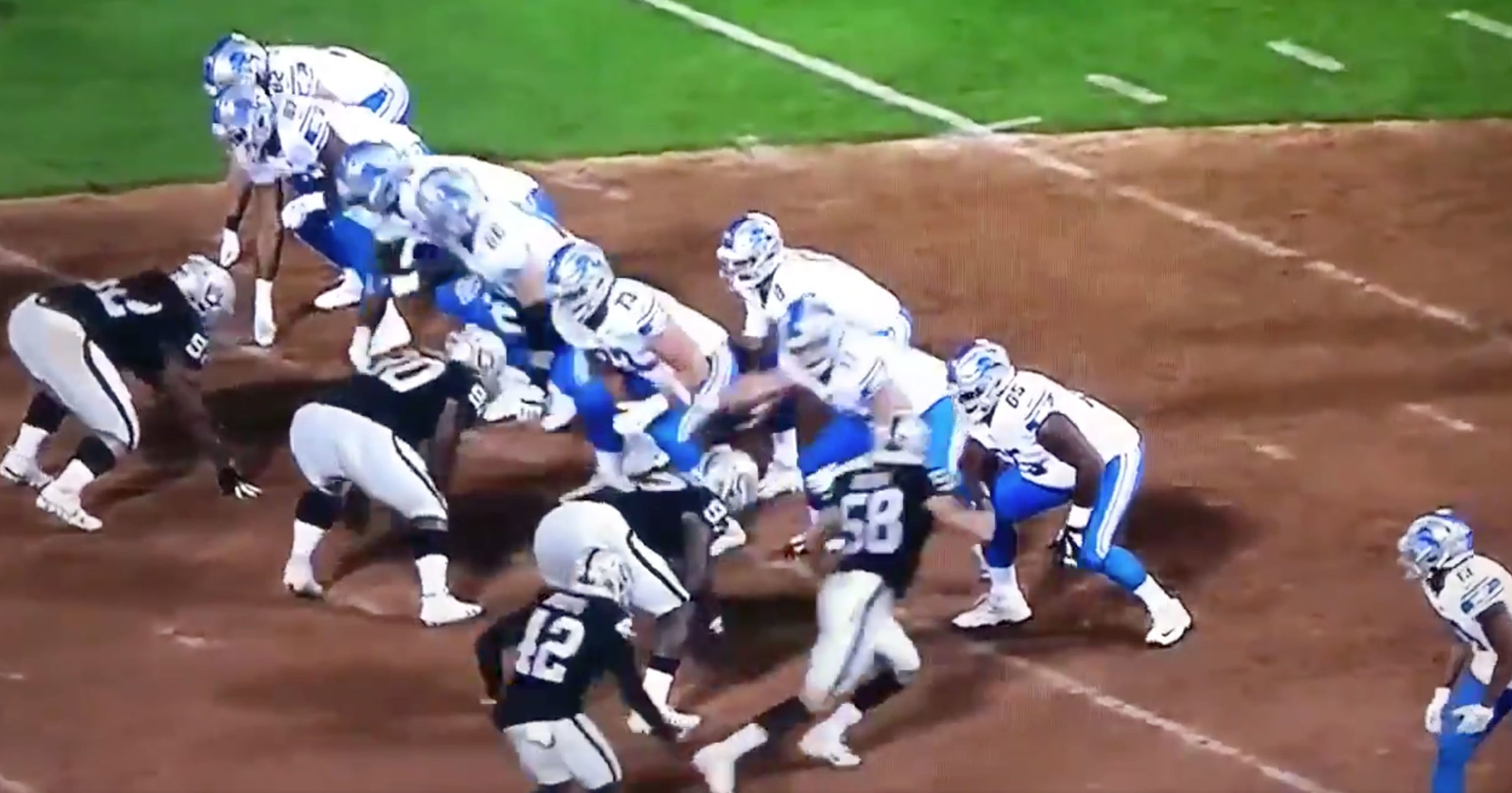 Raiders Karl Joseph Makes Perfect Form Tackle, Gets Called For Penalty ...