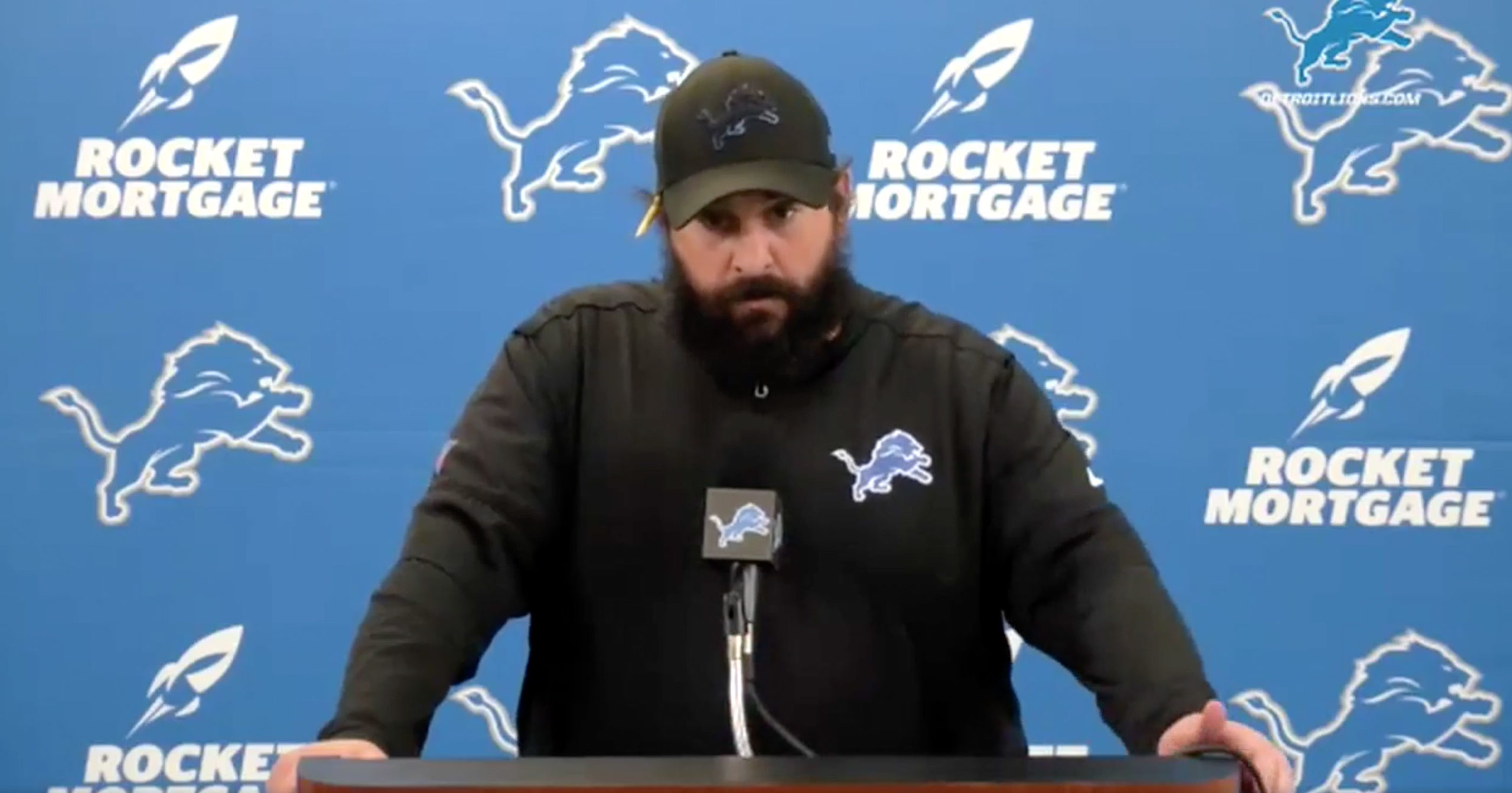 Matt Patricia Snaps On Lions Reporter During Press Conference For ...