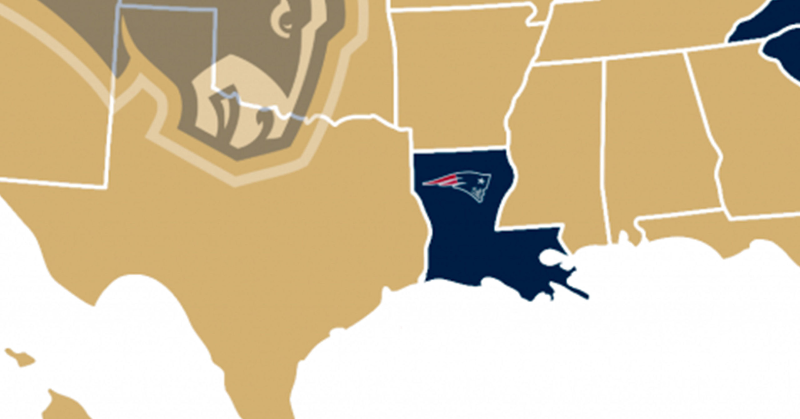 Map Shows Which Team Each State Is Rooting For In Super Bowl LIII