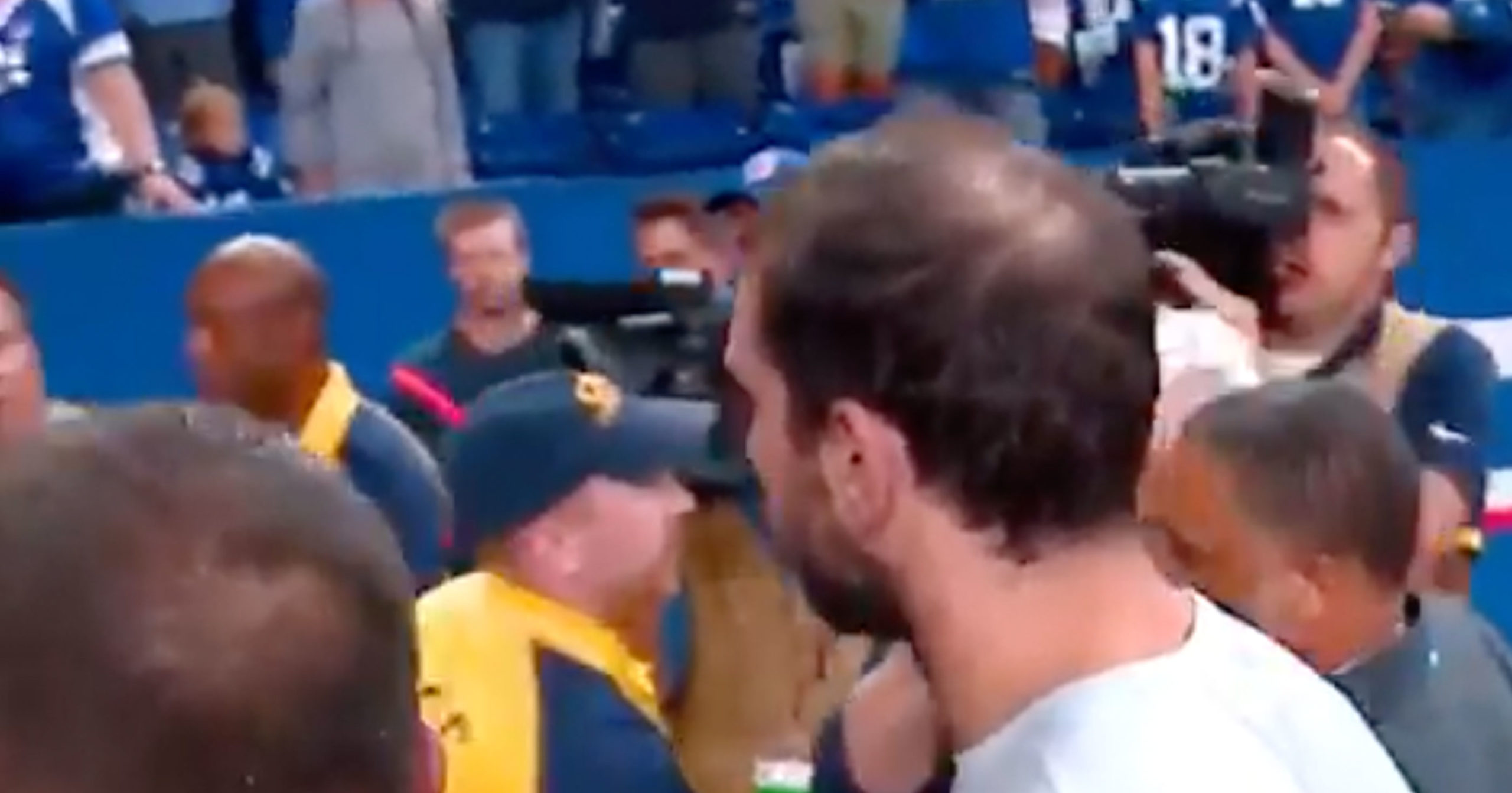 New Angle Of Andrew Luck Leaving Field After Retiring Shows Just How ...