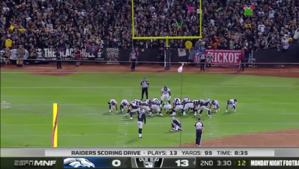 Entire Raiders Crowd Chants "F*ck AB!" During Field Goal Attempt (VIDEO)