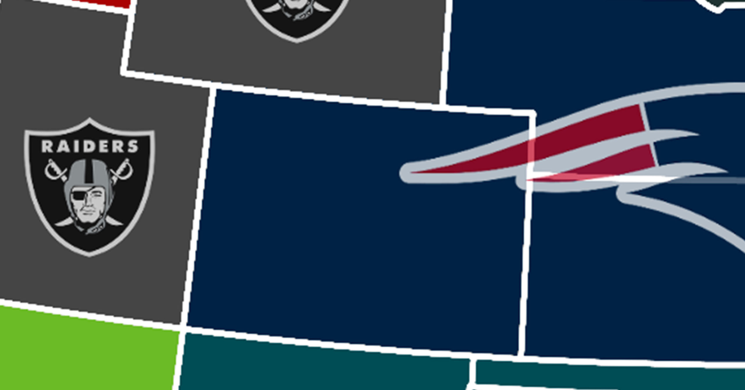 Map Shows Which NFL Team Each U.S. State Hates The Most
