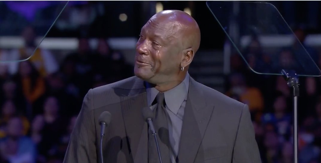 Michael Jordan Brings up 'Crying Jordan' Meme During Kobe Bryant's ...