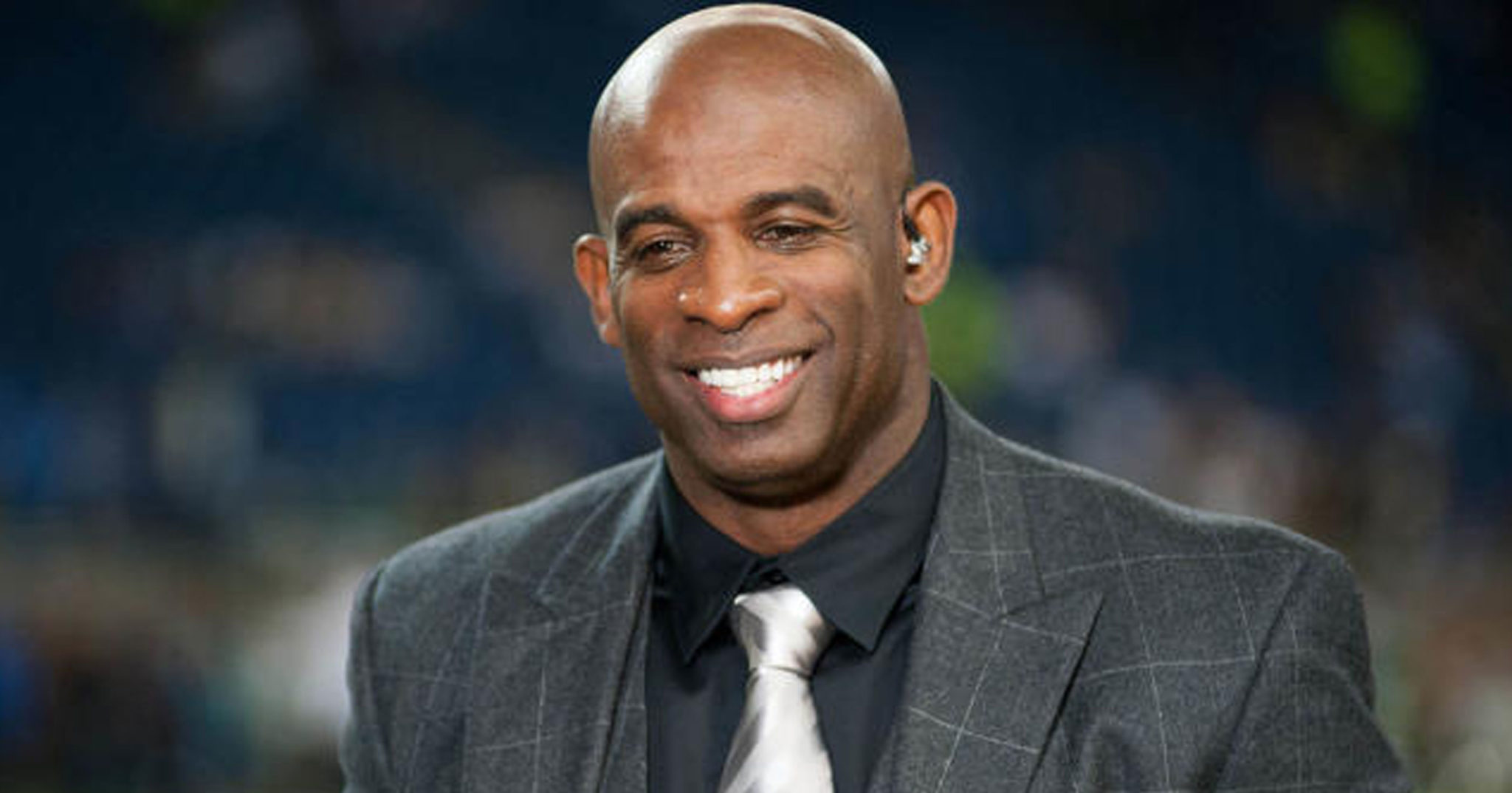 Deon Sanders Is Growing Out An Amazing Full Silver Beard During ...