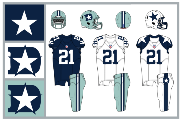 Designer Rebrands Every NFL Team, Complete With New Logo & Uniform ...