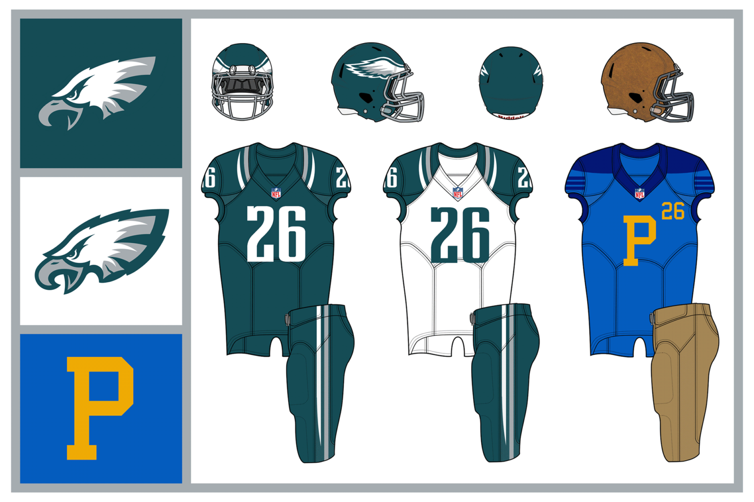 Designer Rebrands Every NFL Team, Complete With New Logo & Uniform ...