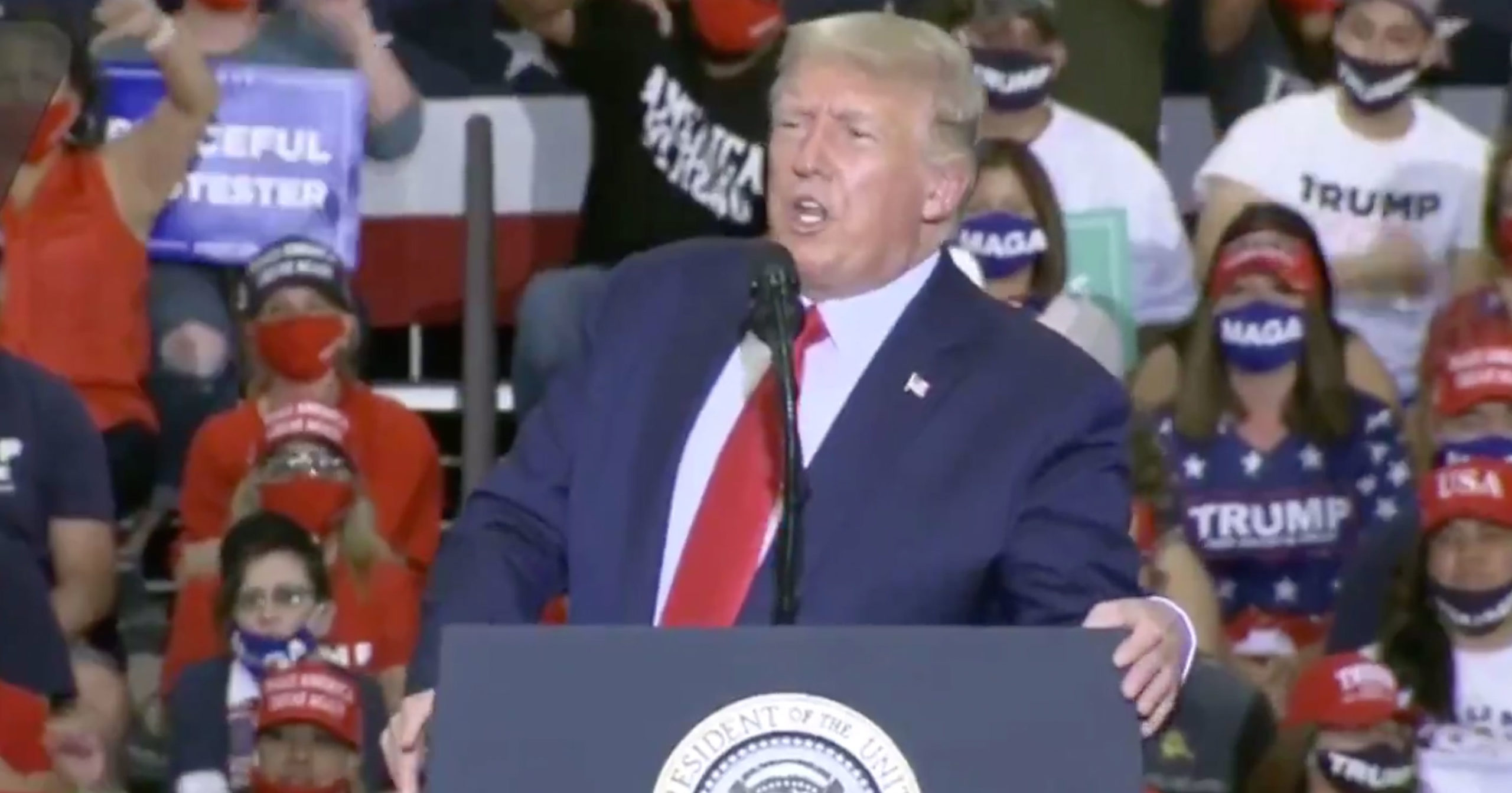 Donald Trump Declares Football "Boring As Hell" During Nevada Rally (VIDEO)