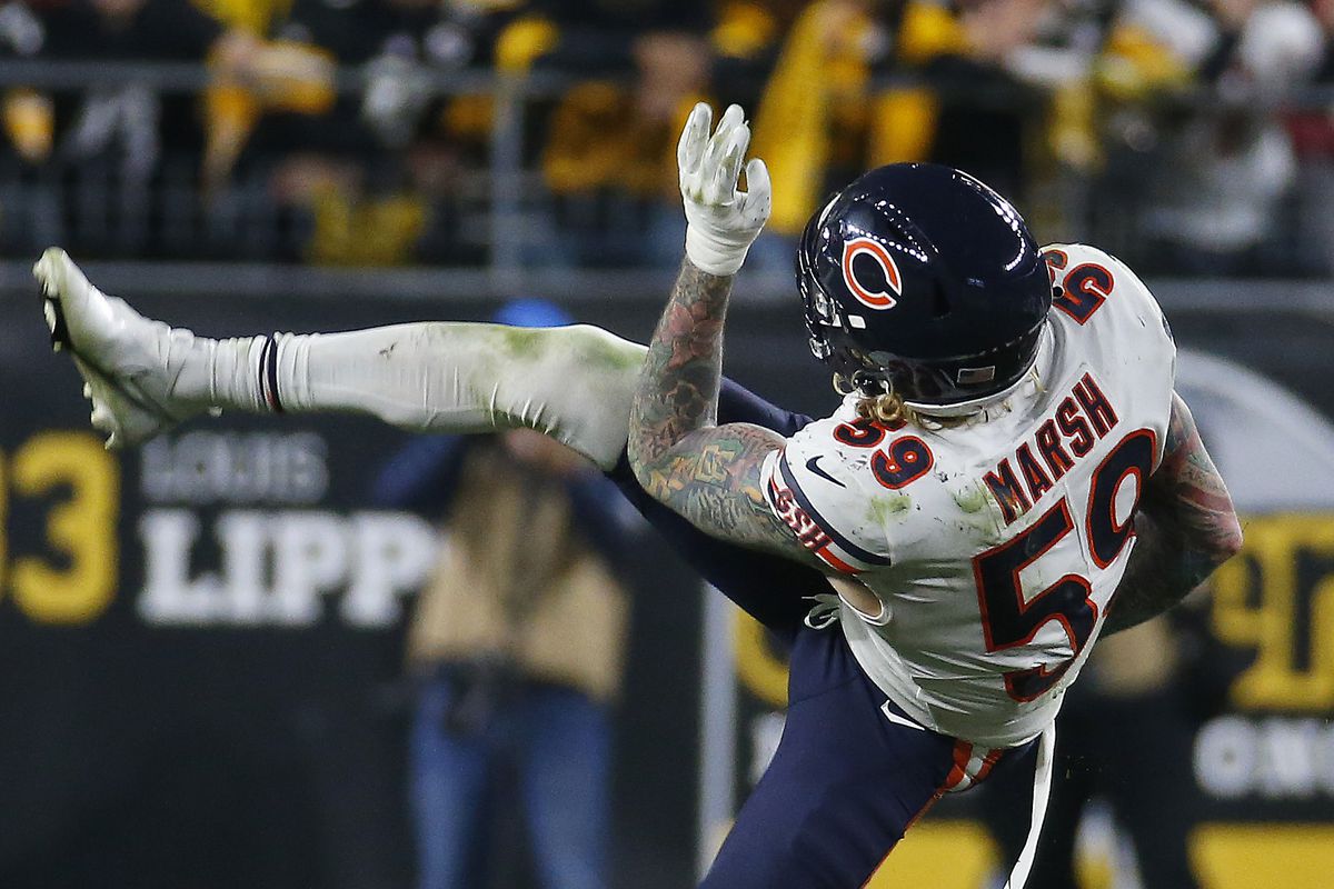 The NFL Actually Fined Bears' Cassius Marsh For "Taunting" Penalty vs ...