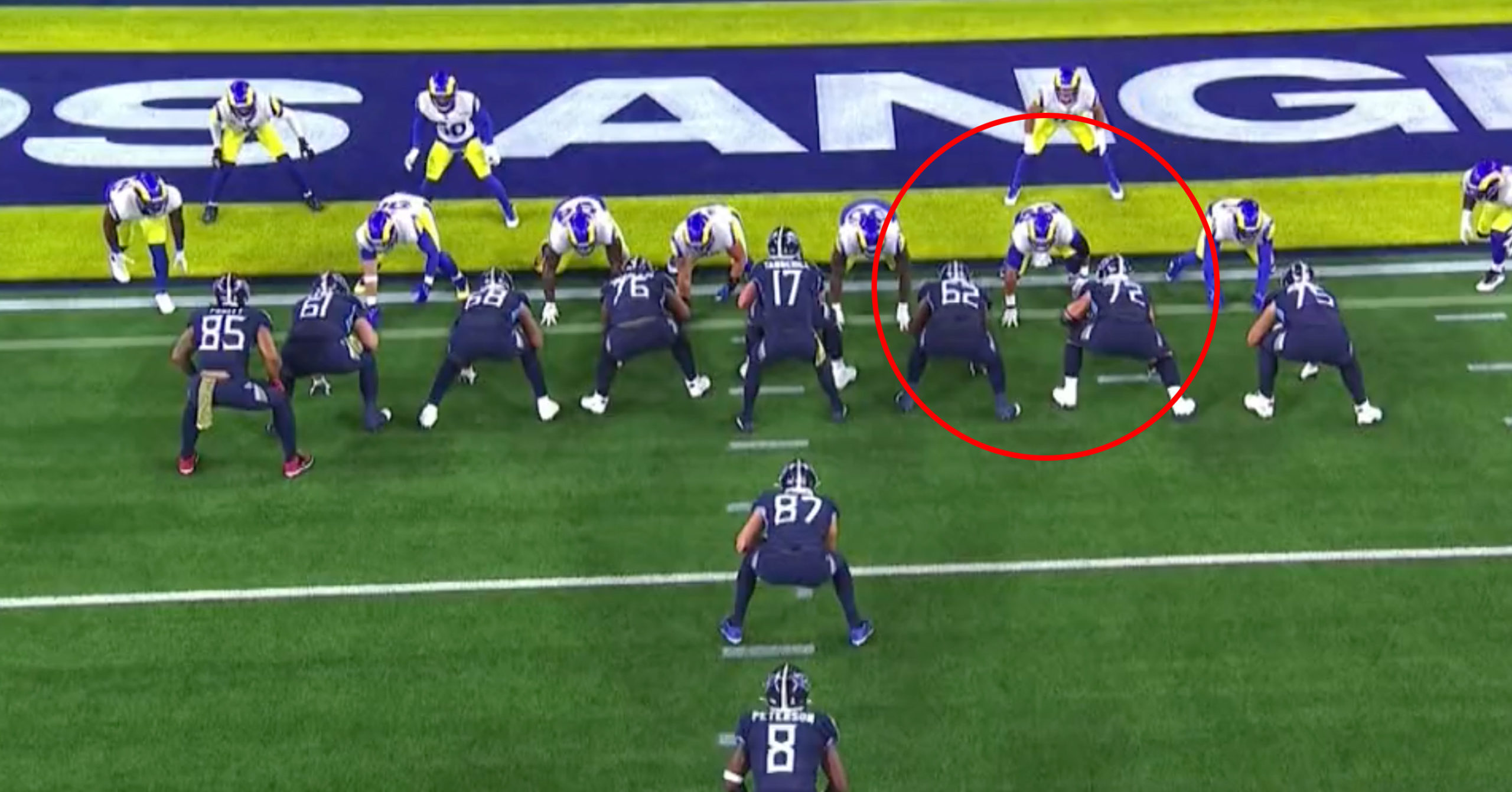 Aaron Donald Had Tannehill's Touchdown Snuffed Out - Until He Was ...