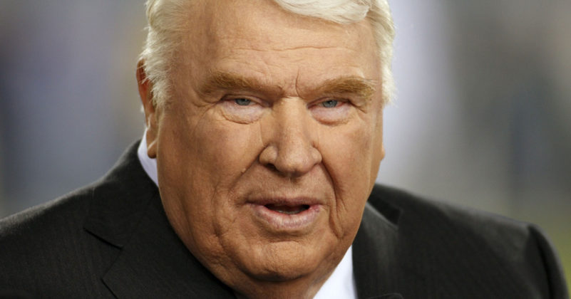 Legendary NFL Coach & Broadcaster John Madden Passes Away At 85