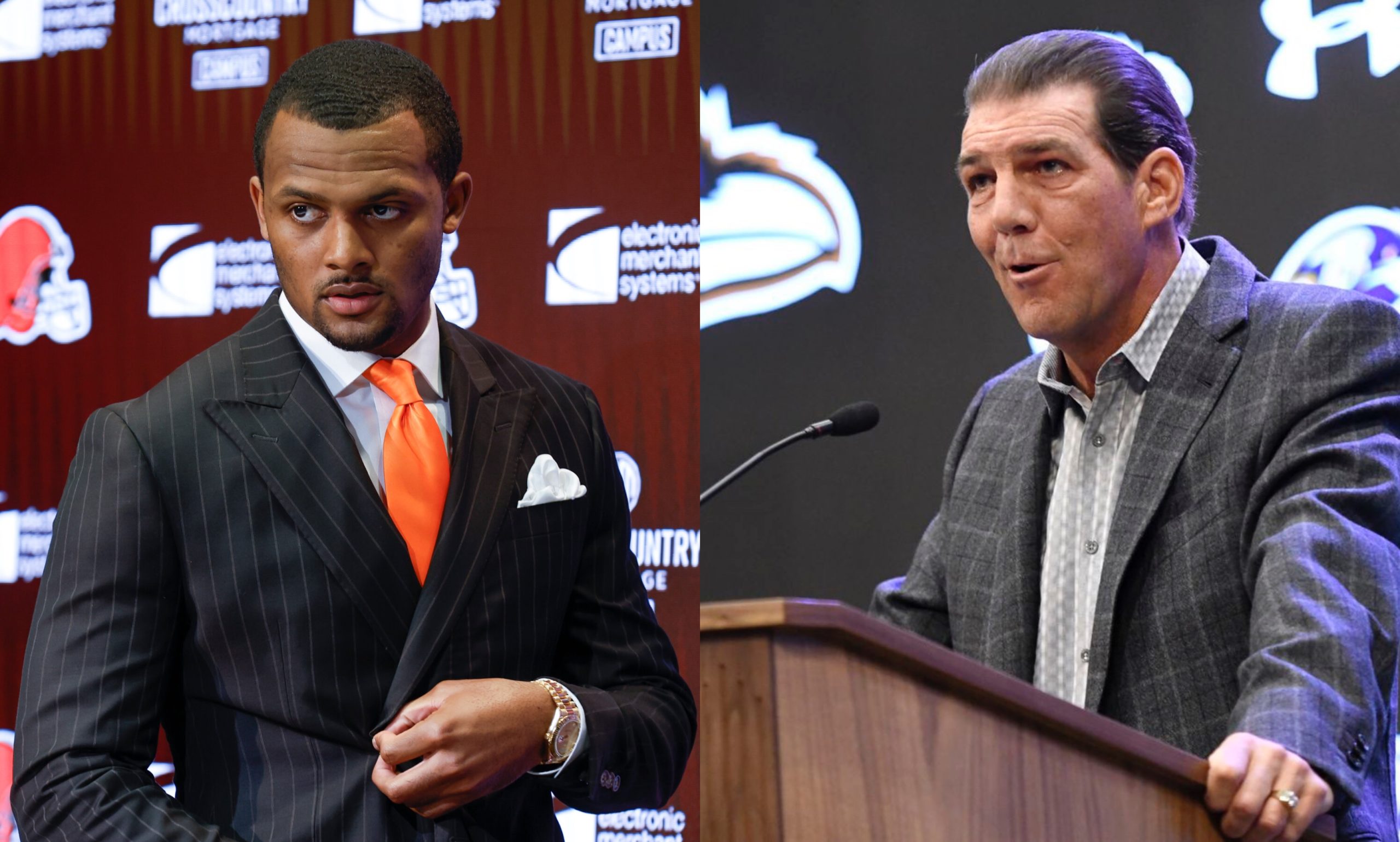 Ravens Owner Steve Bisciotti Doesn't Believe Deshaun Watson Should've ...