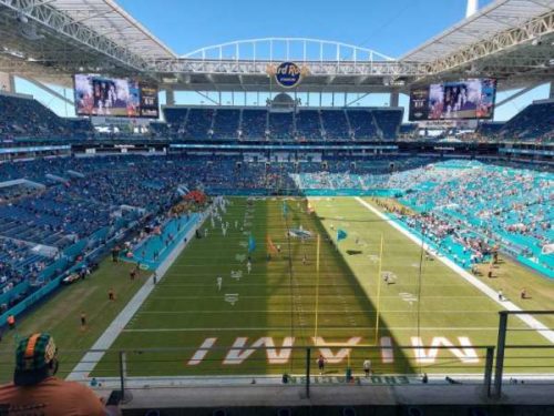 Dolphins Clever Stadium Design Has Created A 30° Temperature Difference ...