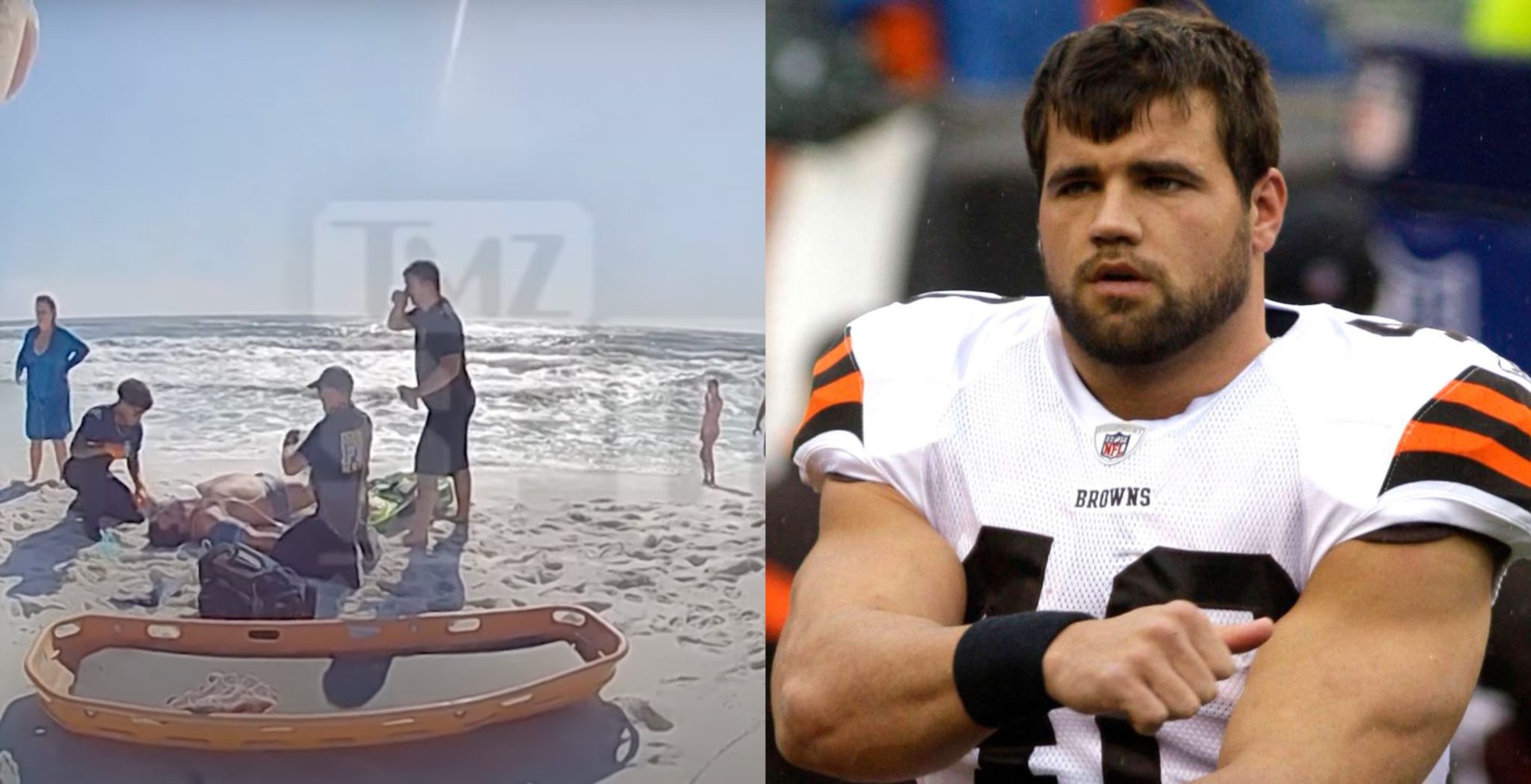 Newly Released Video Shows First Responders Helping Peyton Hillis After He Saved Kids From ...