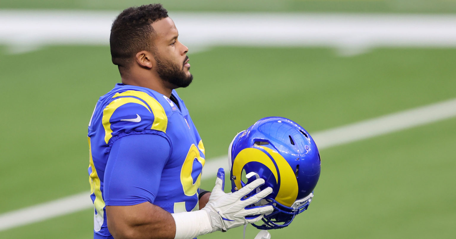 Aaron Donald Appears To Have Quietly Retired After Changing Twitter Bio ...