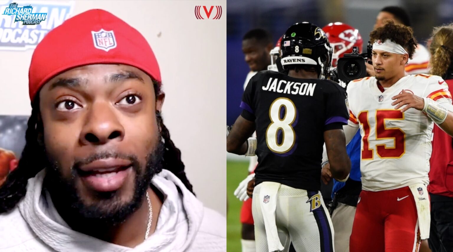 Richard Sherman Blames Patrick Mahomes & Josh Allen For Lamar Jackson's ...