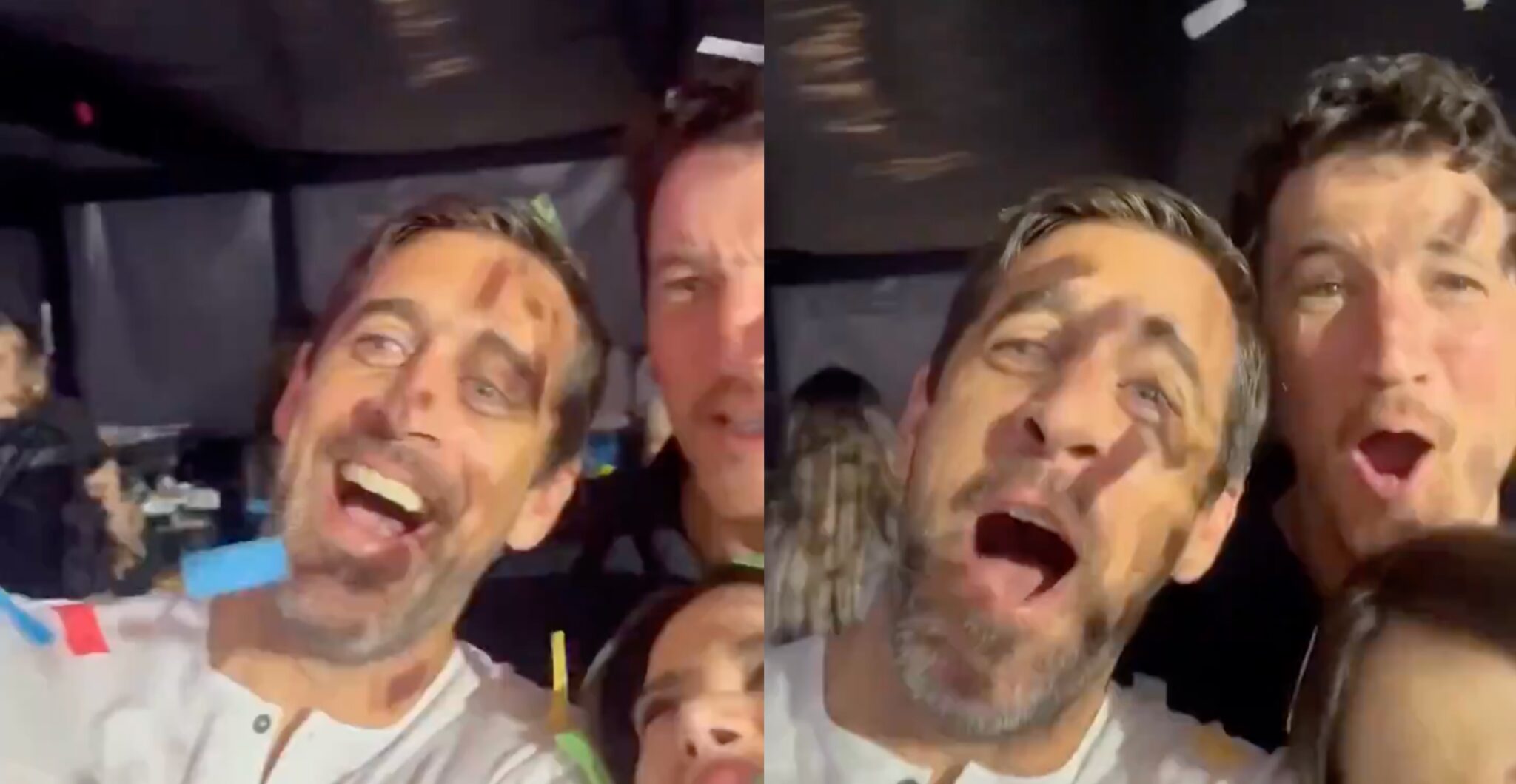 Video Surfaces Of Aaron Rodgers Yelling "The Jets Won The Super Bowl" At Taylor Swift Concert ...