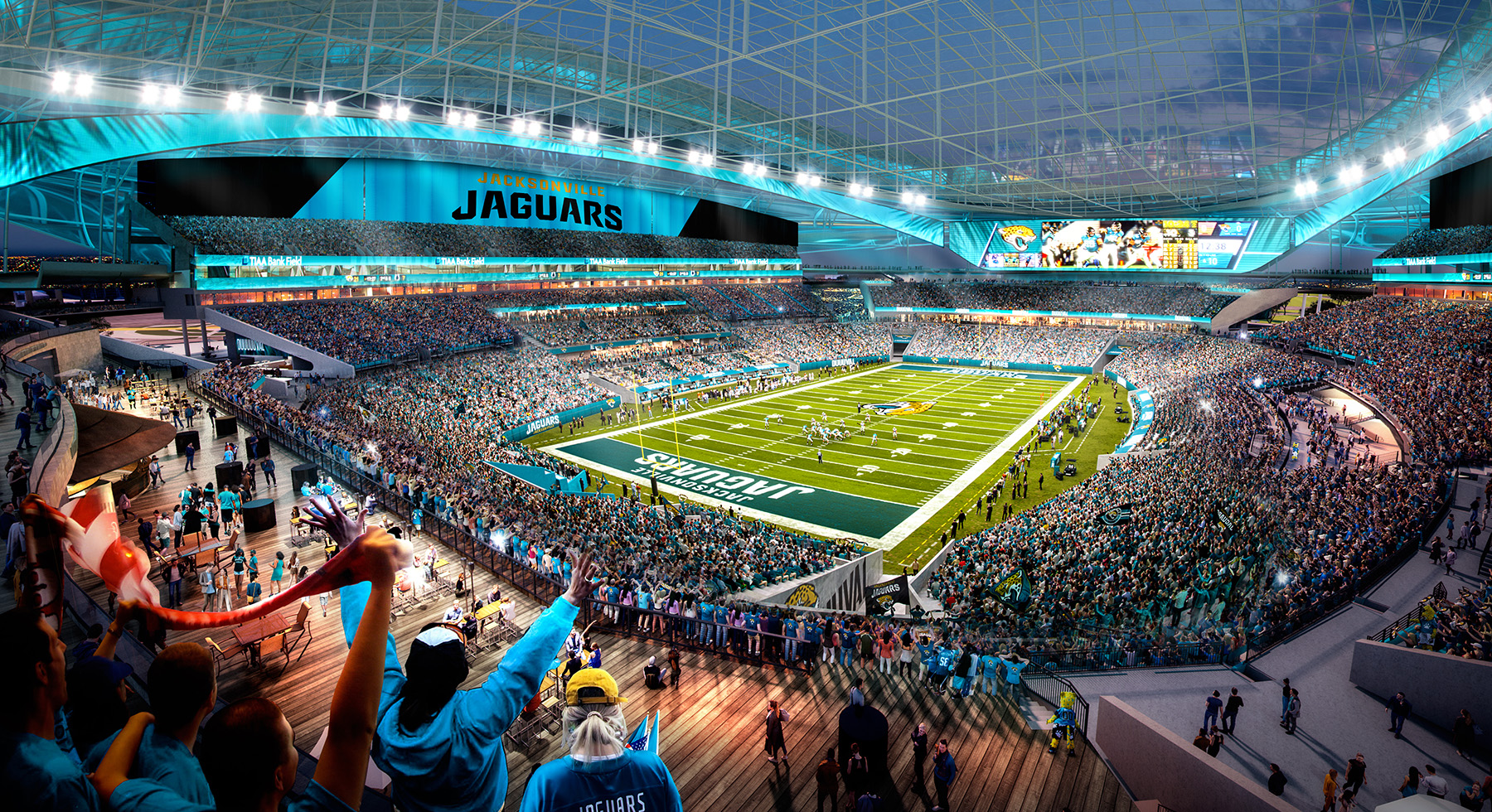 The Jacksonville Jaguars Have Released Renderings For Their New Stadium Renovations - Daily Snark