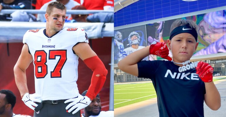 Rob Gronkowski Says Baby Gronk's Father Has Sent Him Over 500 Messages ...