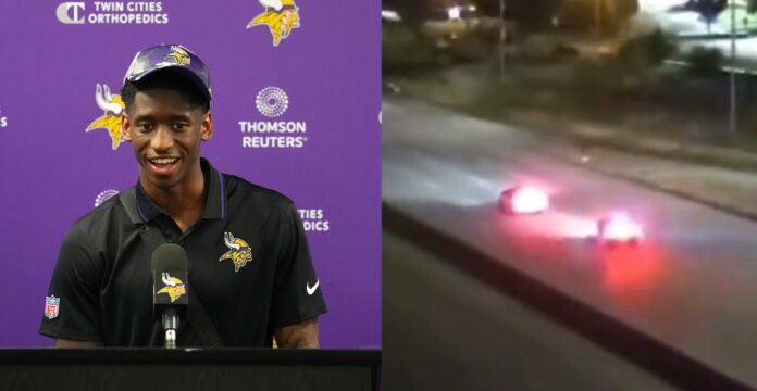 Video Released Of Vikings WR Jordan Addison Getting Pulled Over For ...
