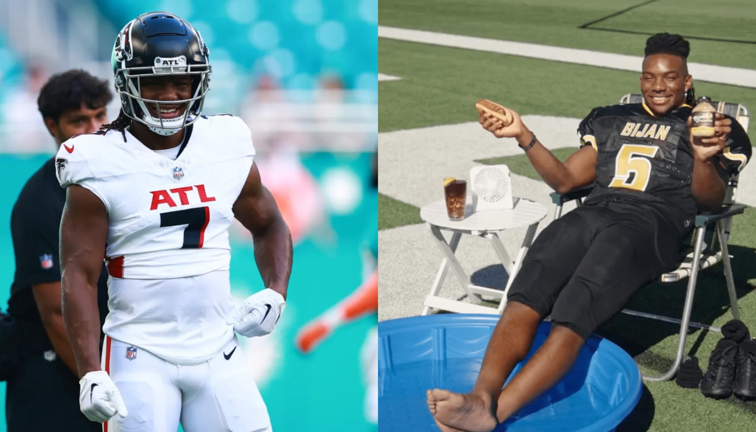 Falcons RB Bijan Robinson Releases New Commercial For His Mustard Brand - Daily Snark