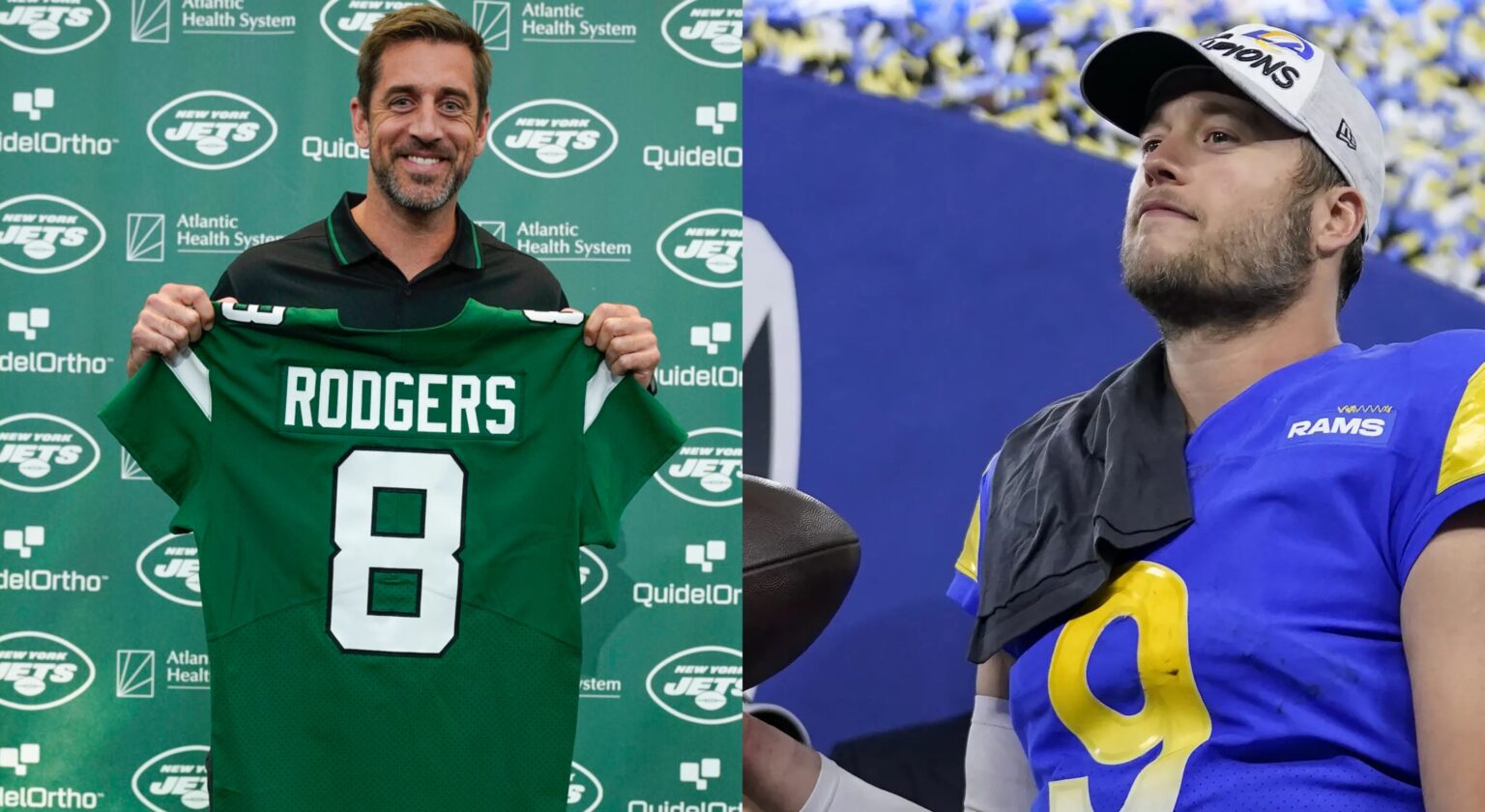 REPORT: Jets Called Rams About Matthew Stafford Trade When Aaron Rodgers Trade Talks 'Stalled ...