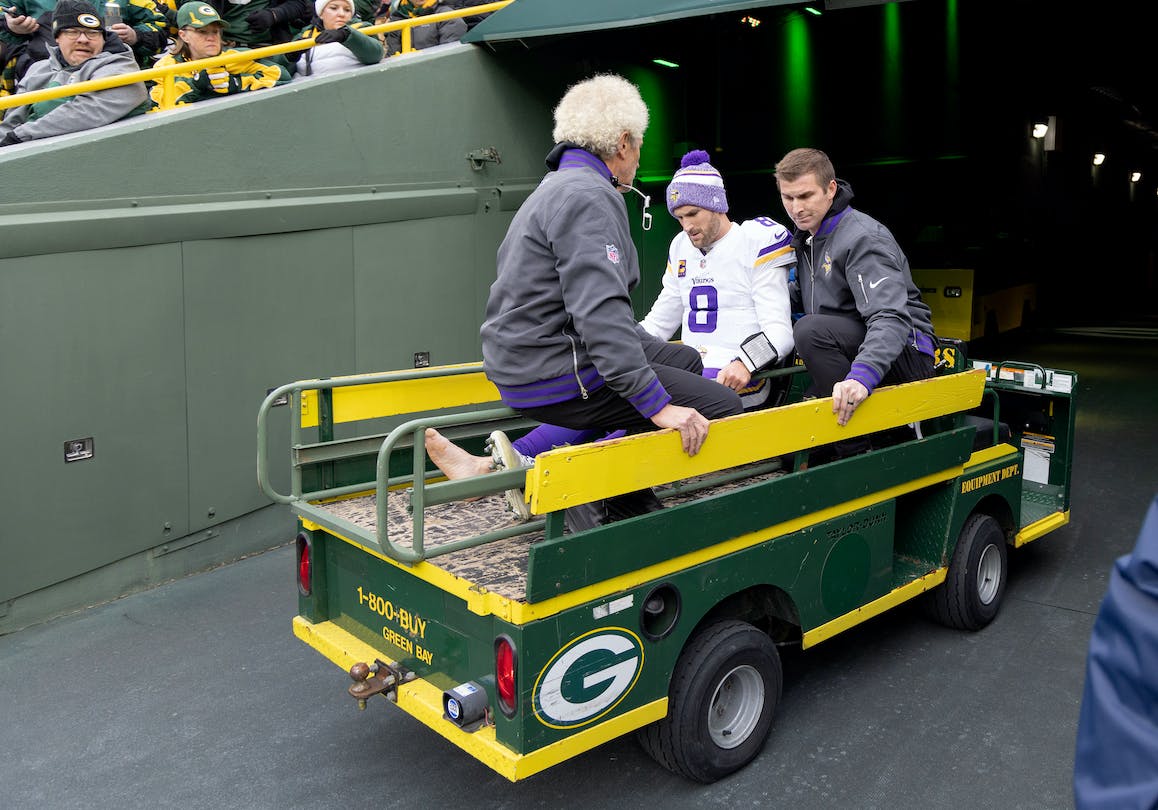 BREAKING: Vikings QB Kirk Cousins Tore His Achilles And Is Out For The ...
