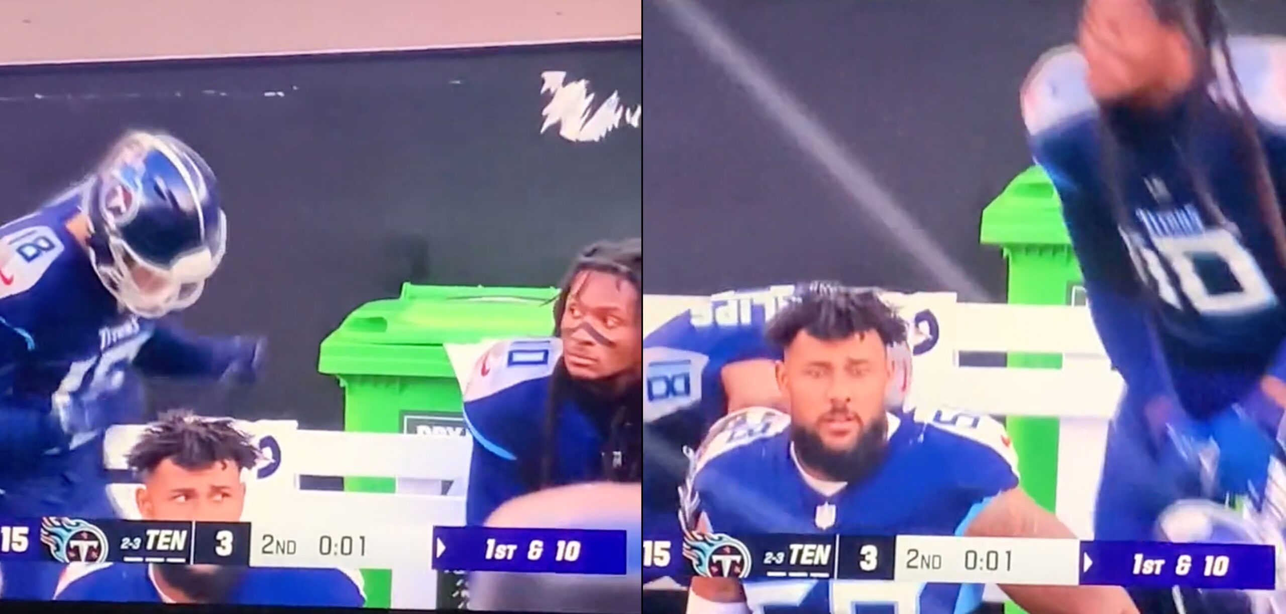 DeAndre Hopkins Immediately Got Up To Get Away From Kyle Phillips After ...