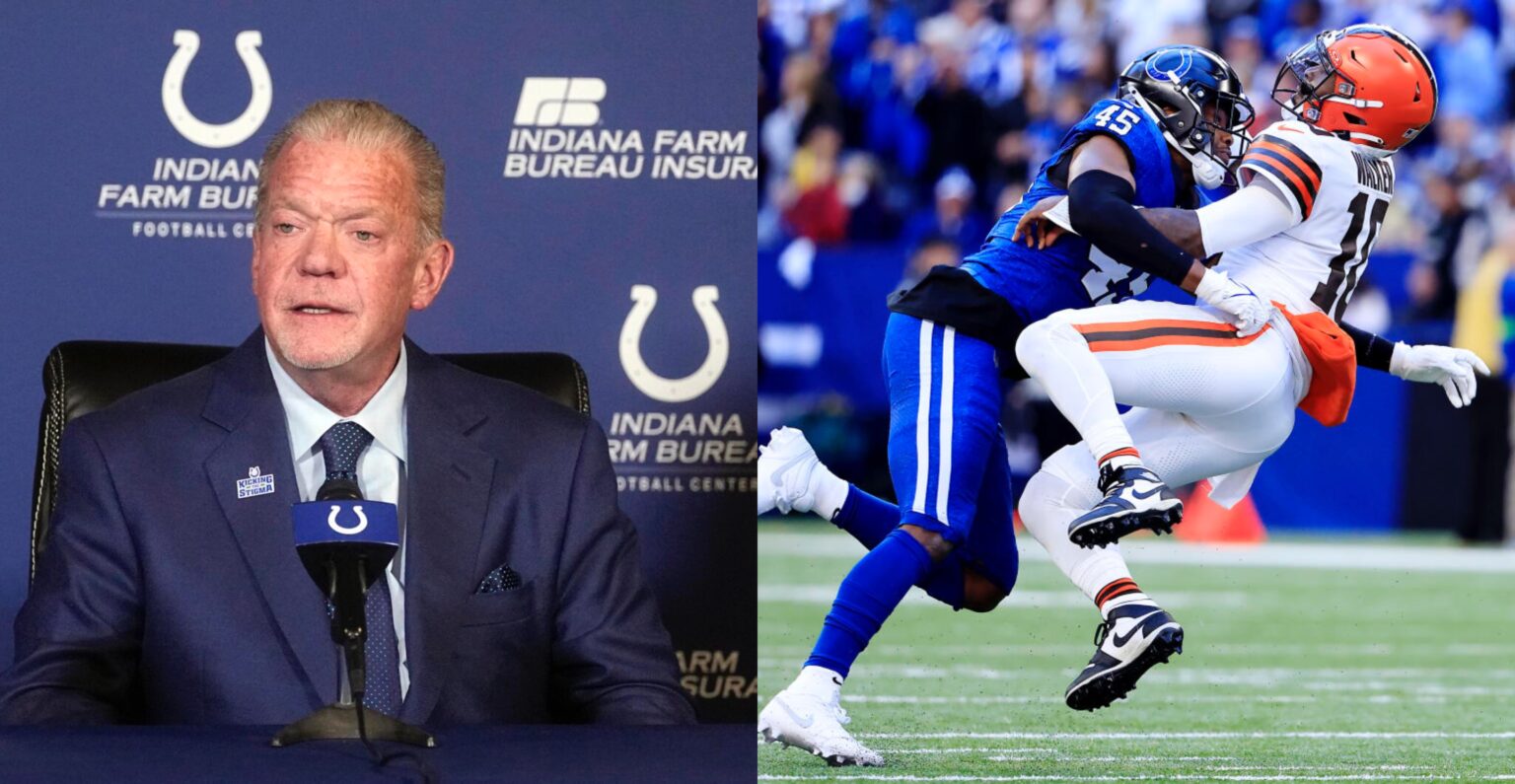 Jim Irsay Says The NFL Admitted Referees Made A Mistake At End Of ...