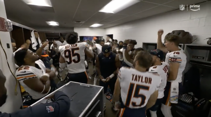 Bears Fans Throw A Party In Locker Room After Winning First Game In 347 ...