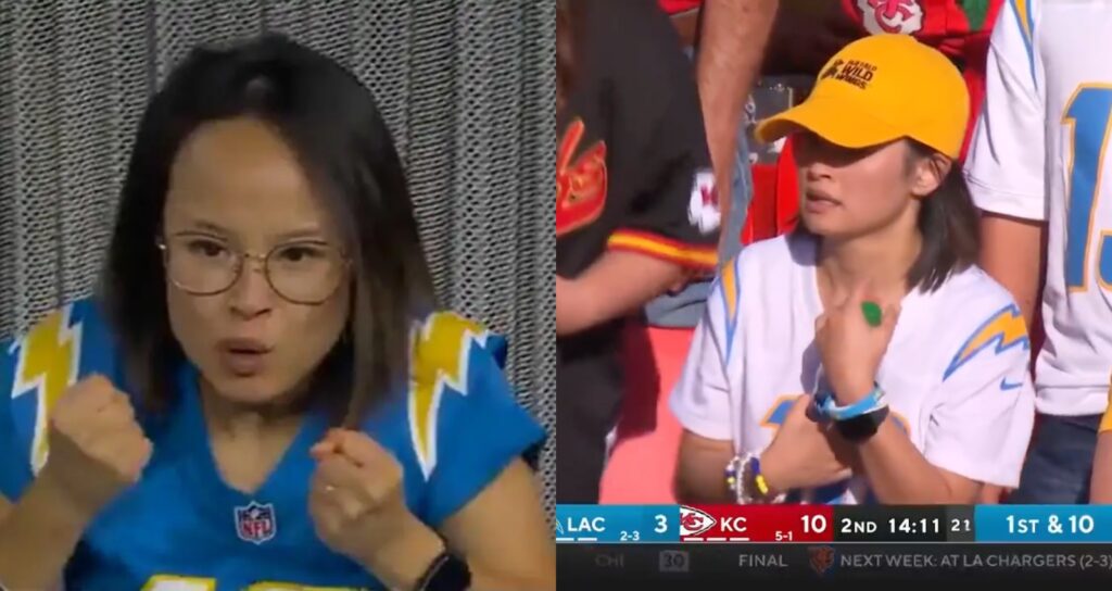 Viral Chargers Fan Showed Up To Arrowhead Stadium For Chiefs Game ...