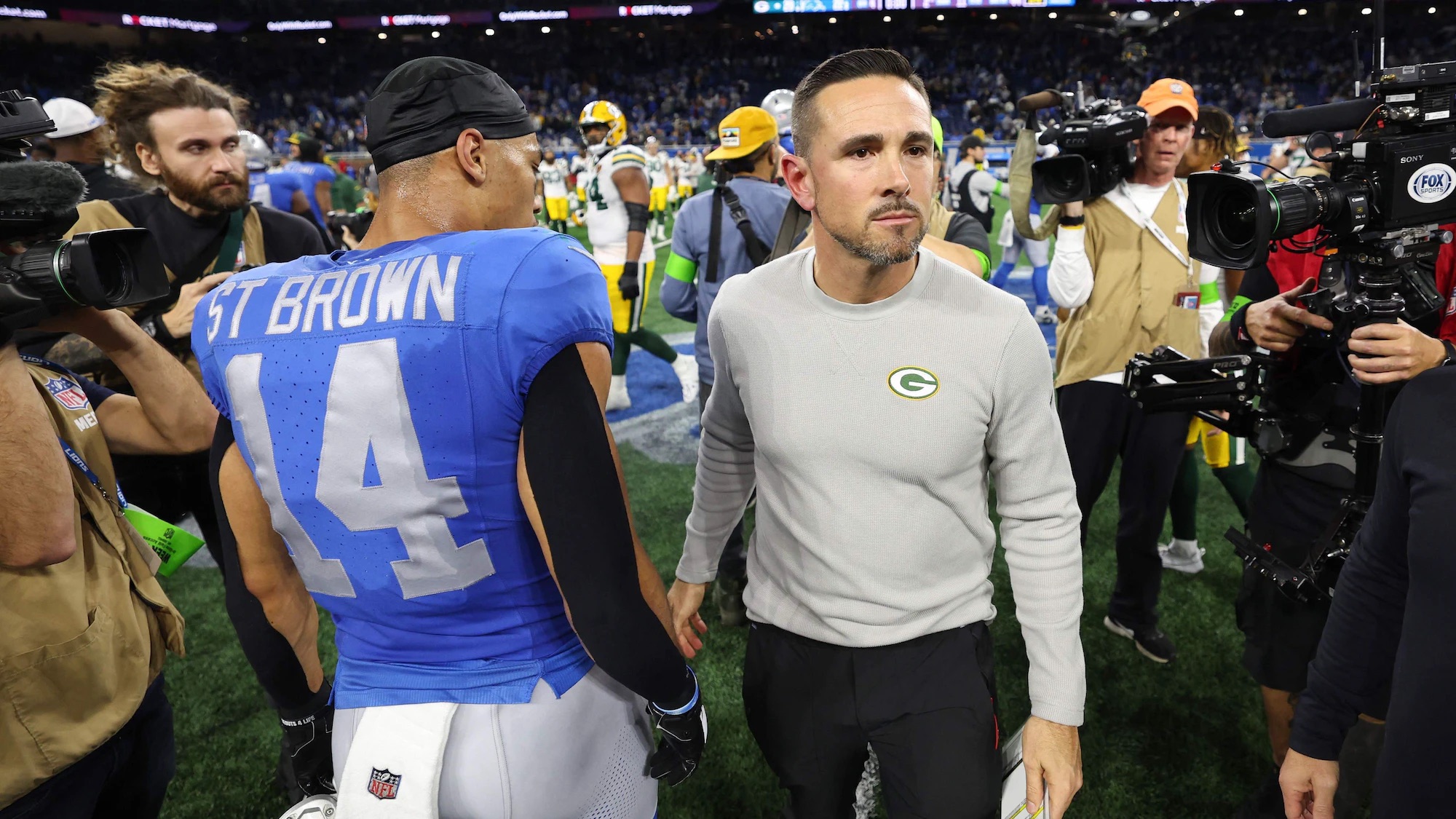 Packers Used A Fake Quote From Amon-Ra St. Brown As Bulletin Board ...