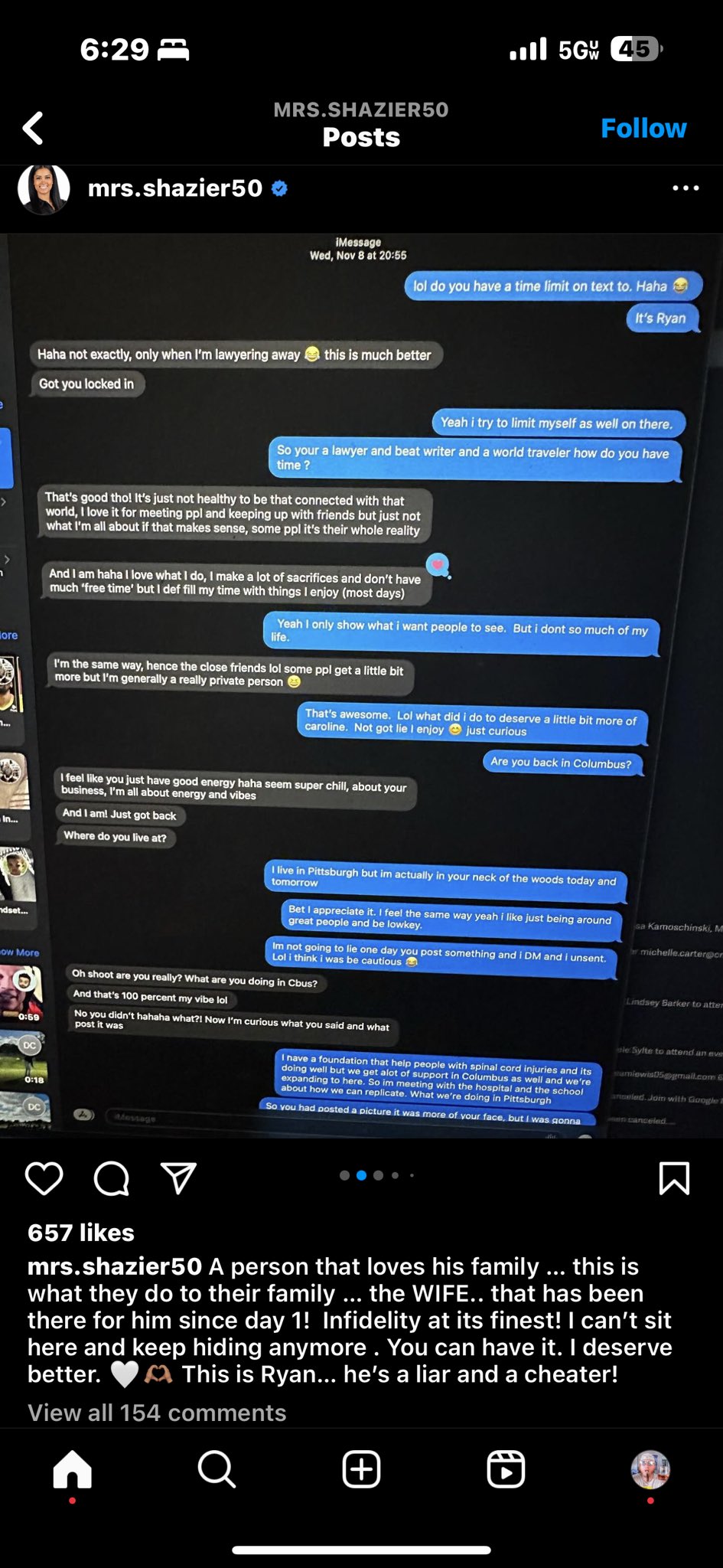 Ryan Shazier's Wife Exposes Her Husband For Cheating On Her In Shocking ...