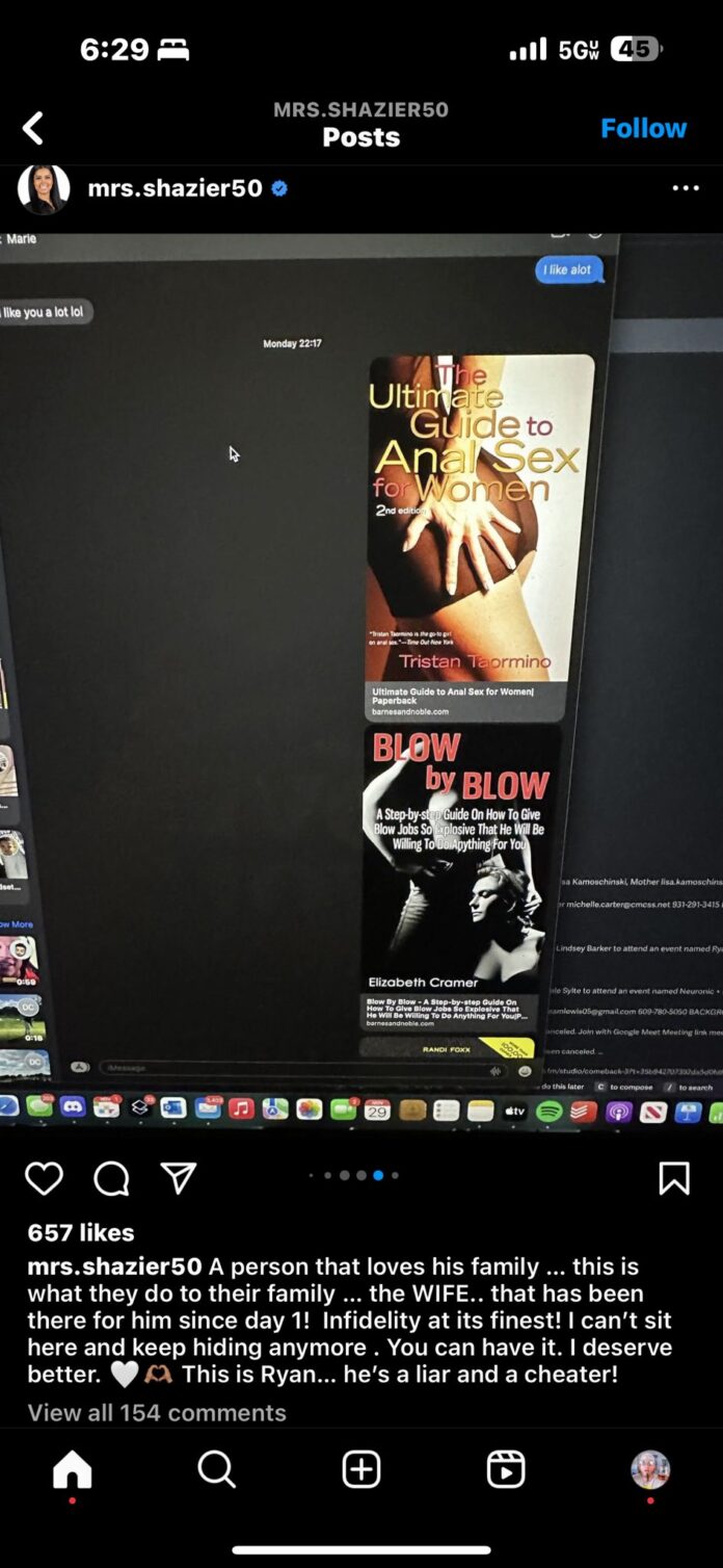 Ryan Shazier's Wife Exposes Her Husband For Cheating On Her In Shocking ...