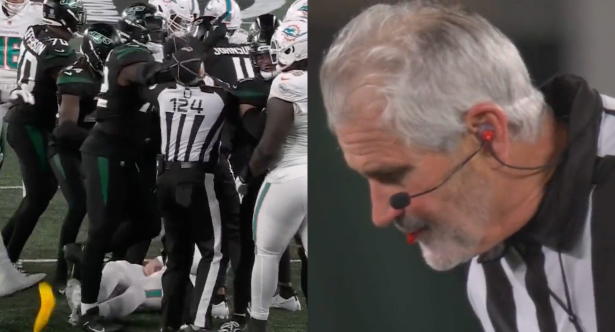 Referee Was Bleeding After Inadvertently Being Struck In The Face By ...