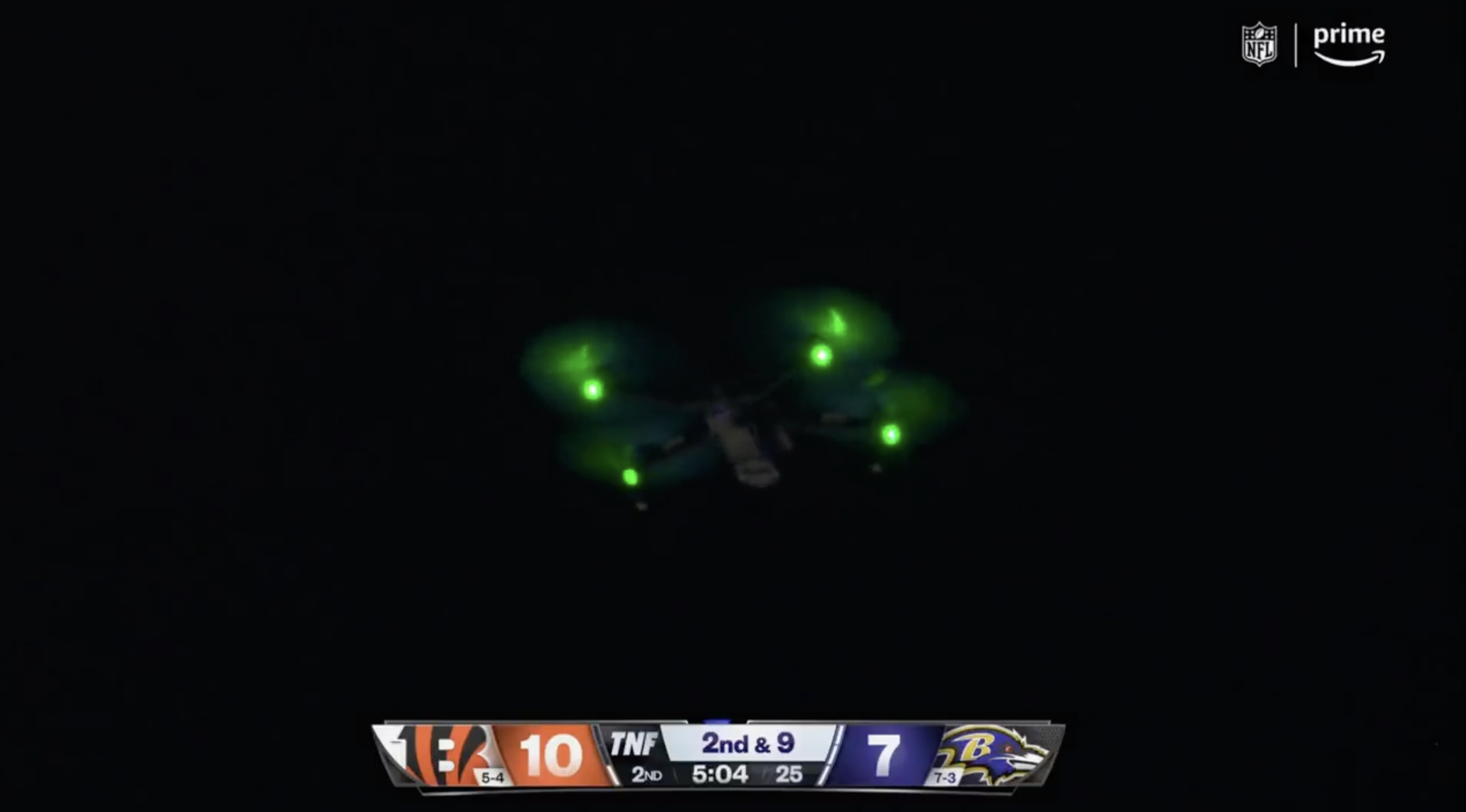 NFL Stops Bengals-Ravens Game After Drone Spotted Flying Above Stadium ...