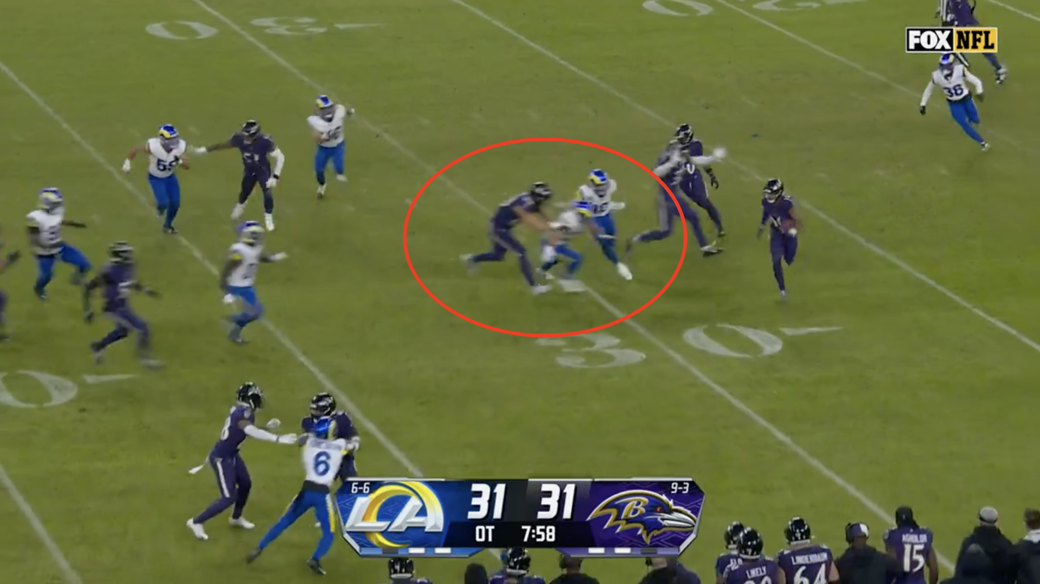 Referees Missed A Clear 'Block In The Back' Penalty During Ravens Game ...