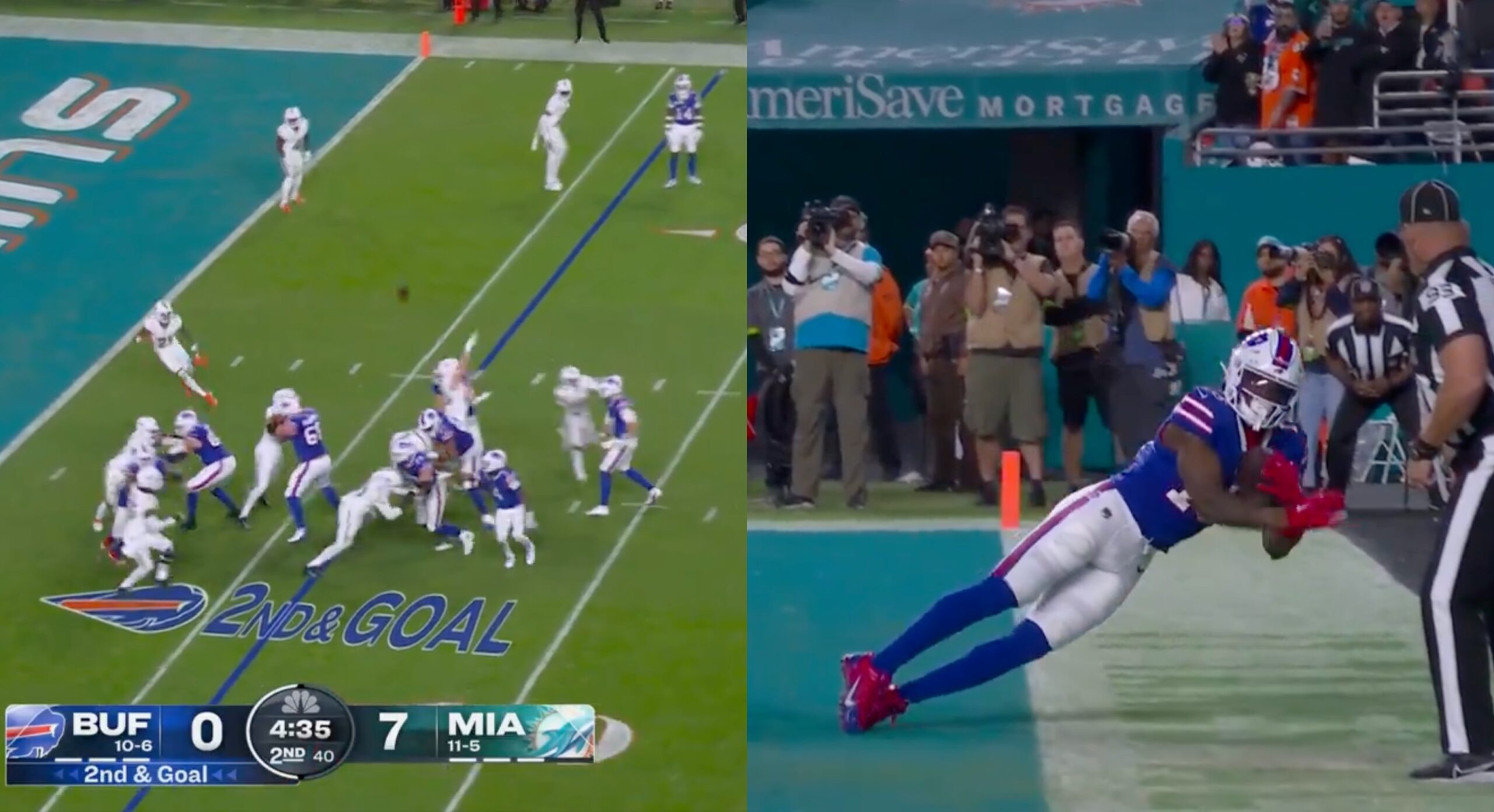 Bills WR Trent Sherfield Makes Insane TD Catch After Ball Was Tipped ...