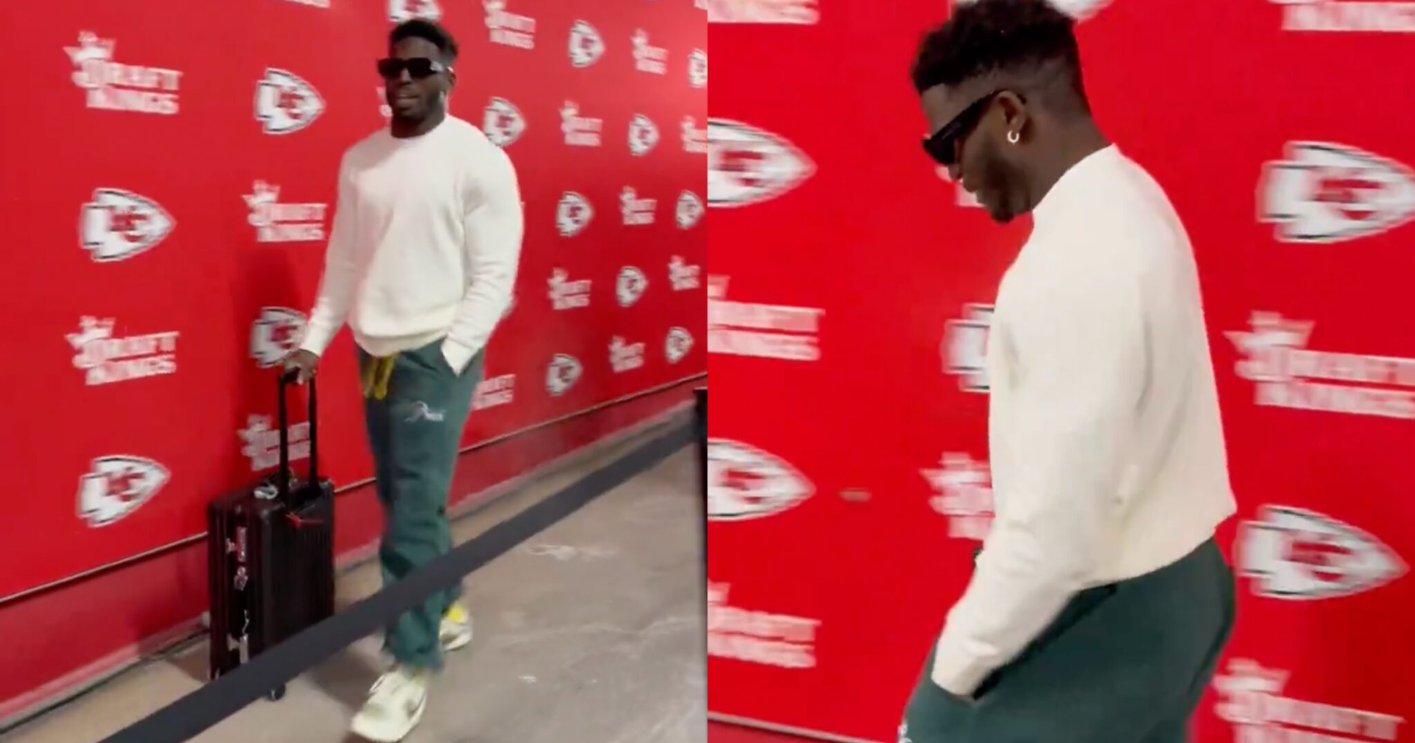 Tyreek Hill Had Hilarious Message For Reporters Arriving At Arrowhead ...