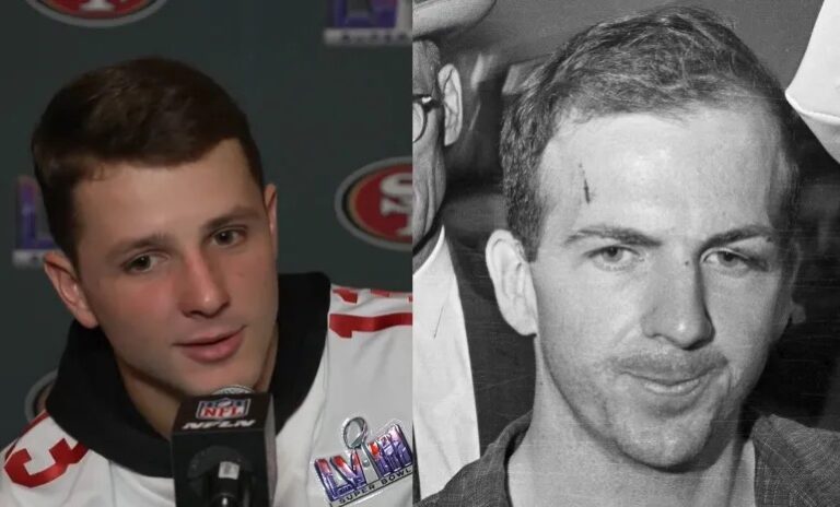 Reporter Asked Brock Purdy About How He Looks Like Lee Harvey Oswald At ...
