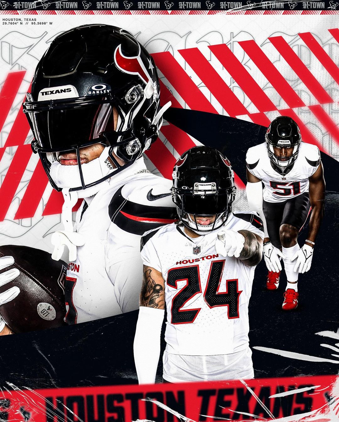 Houston Texans Unveil Their New Uniforms