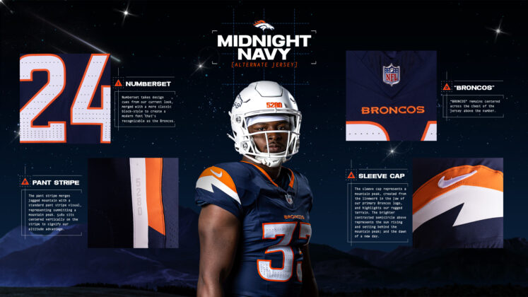 Denver Broncos Unveil Their New Uniforms