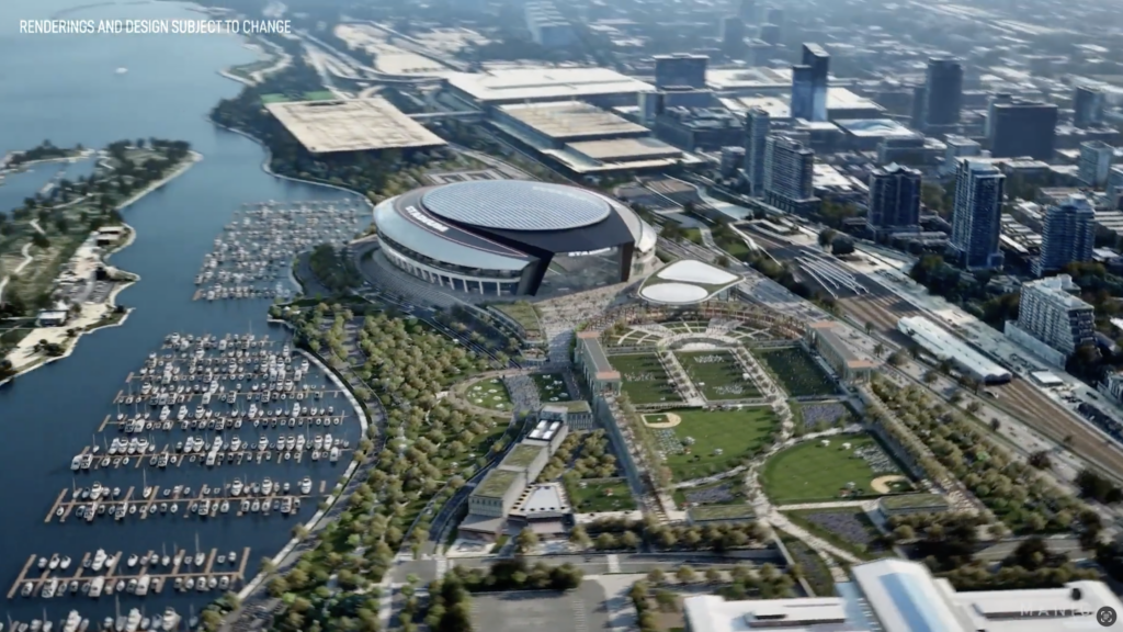 Bears Release Renderings Of New $4 Billion Lakefront Stadium Proposal ...