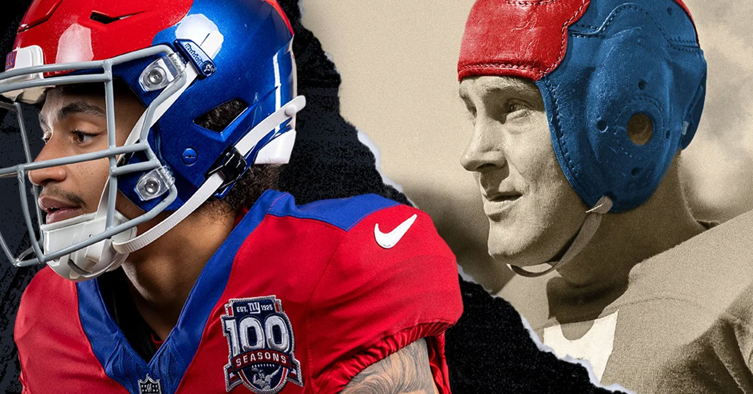 New York Giants Release 'Century Red' Throwback Uniforms For 100th ...