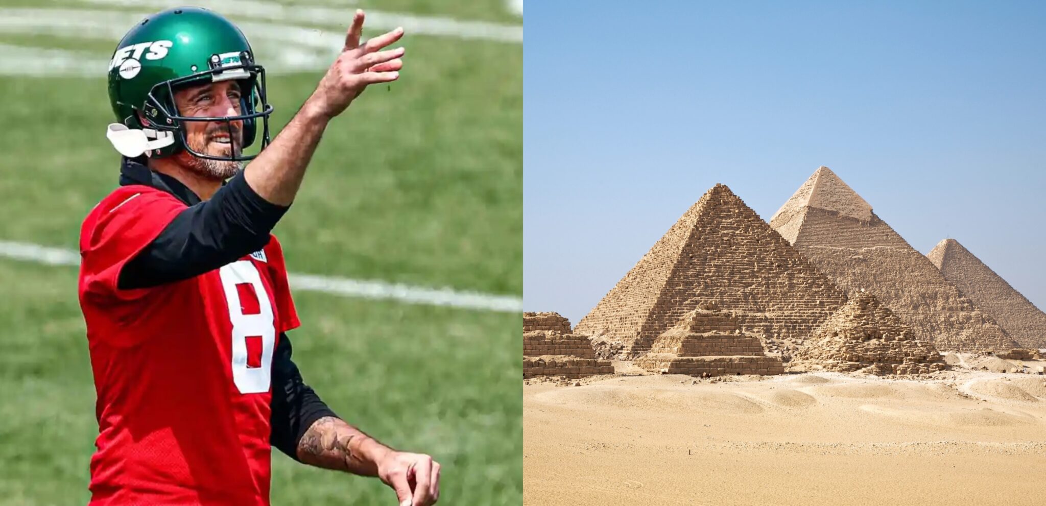 REPORT: Aaron Rodgers Skipped Jets Mandatory Minicamp Because Of A Trip To Egypt - Daily Snark