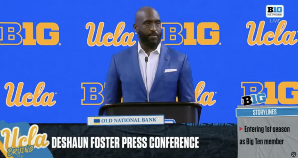 UCLA Coach DeShaun Foster Gave One Of The Worst Opening Statements Ever ...