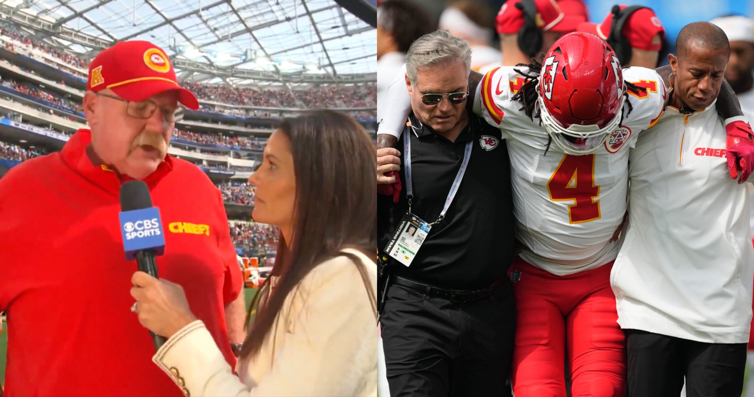 Andy Reid Gives An Update On Rashee Rice's Knee Injury: "It's Not Good ...
