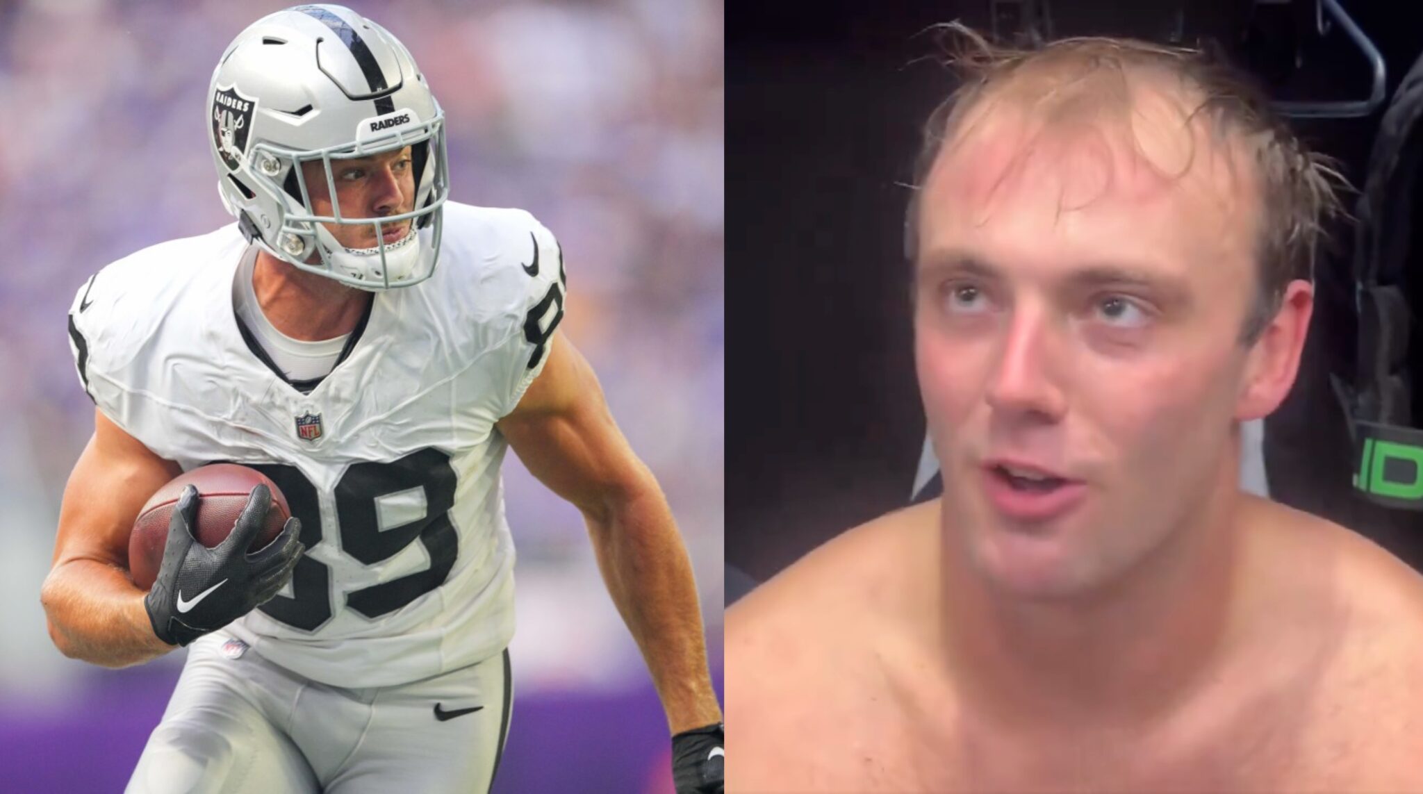NFL Fans Are Roasting Rookie TE Brock Bowers For His Hairline That Was ...