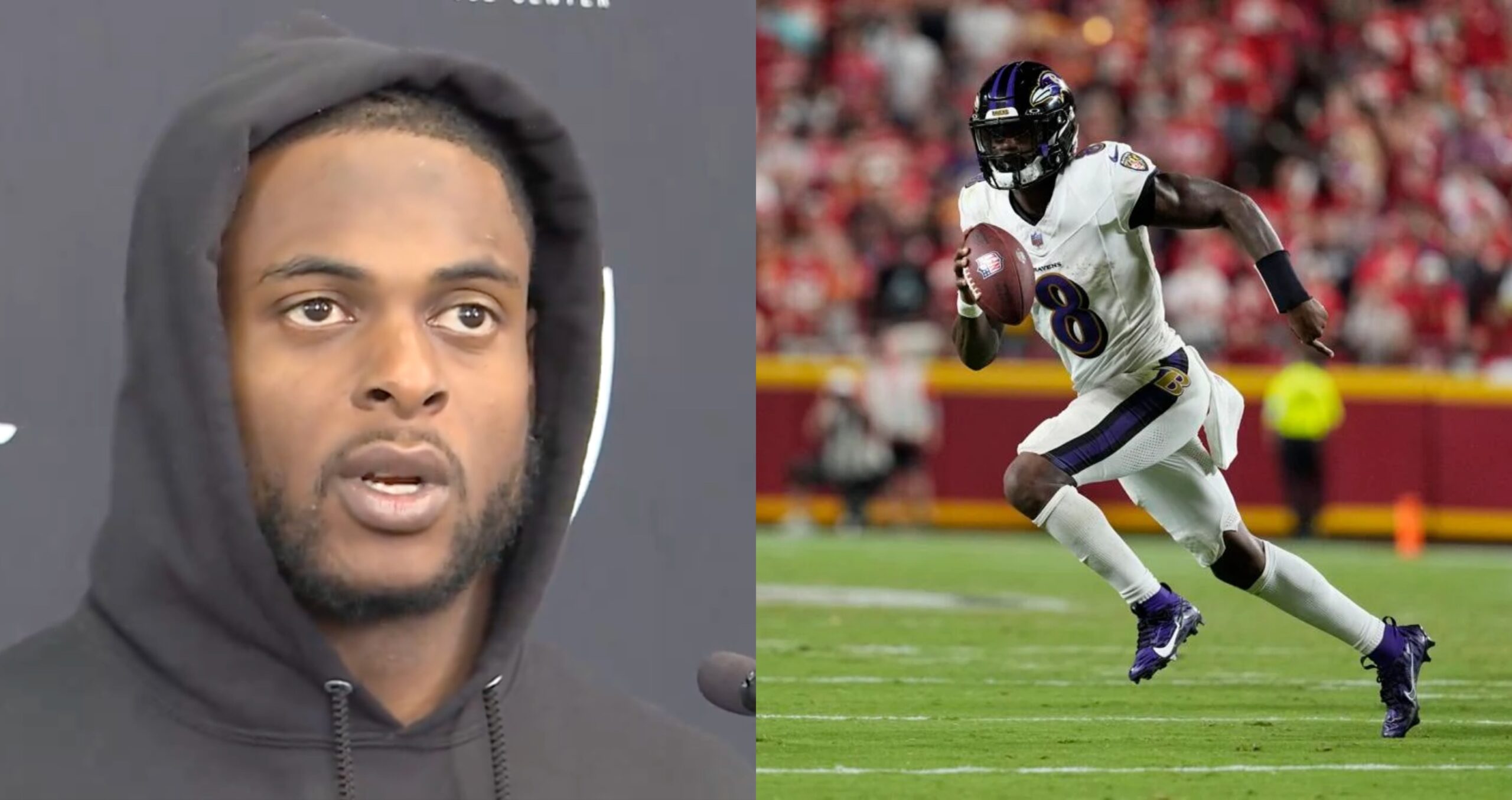 Davante Adams Says Lamar Jackson Is The Greatest 'Ball Carrier' In NFL ...